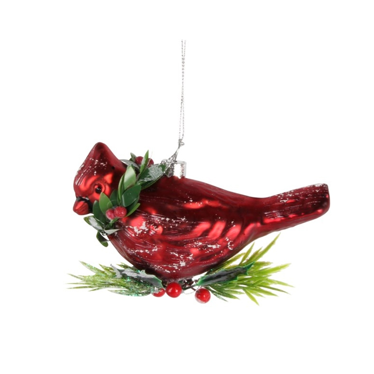 Cardinal Glass Ornament - Boutique RICARDO