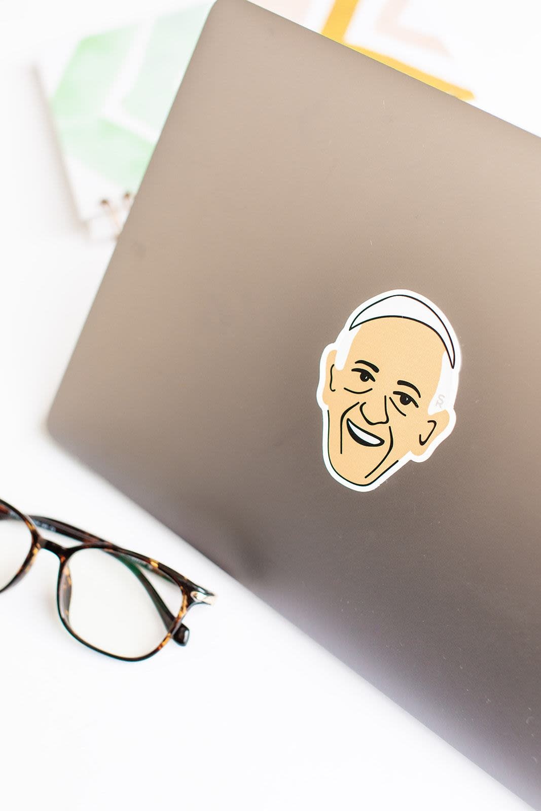 Pope Francis Sticker - Queen of Angels Catholic Store