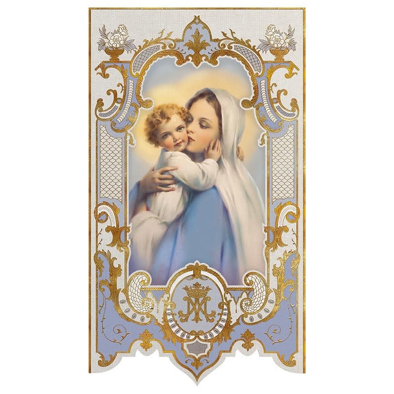 Ave Maria Window Cling - Queen of Angels Catholic Store