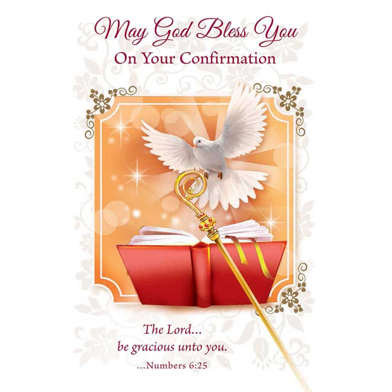 Alfred Mainzer May God Bless You On Your Confirmation Card - Queen of ...