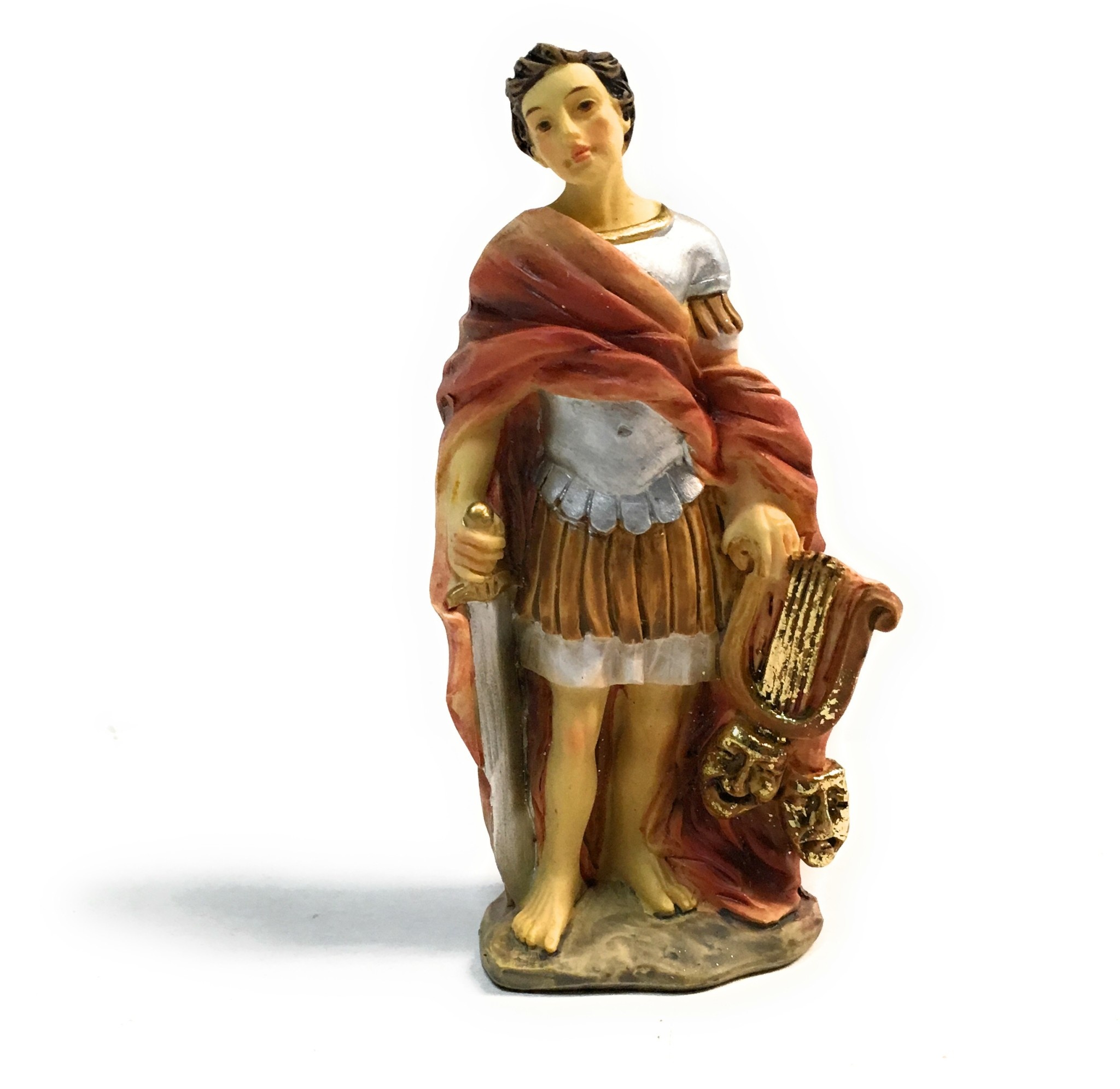 WJ Hirten 4" Statue with Prayer Card St. Genesius - Queen of Angels ...