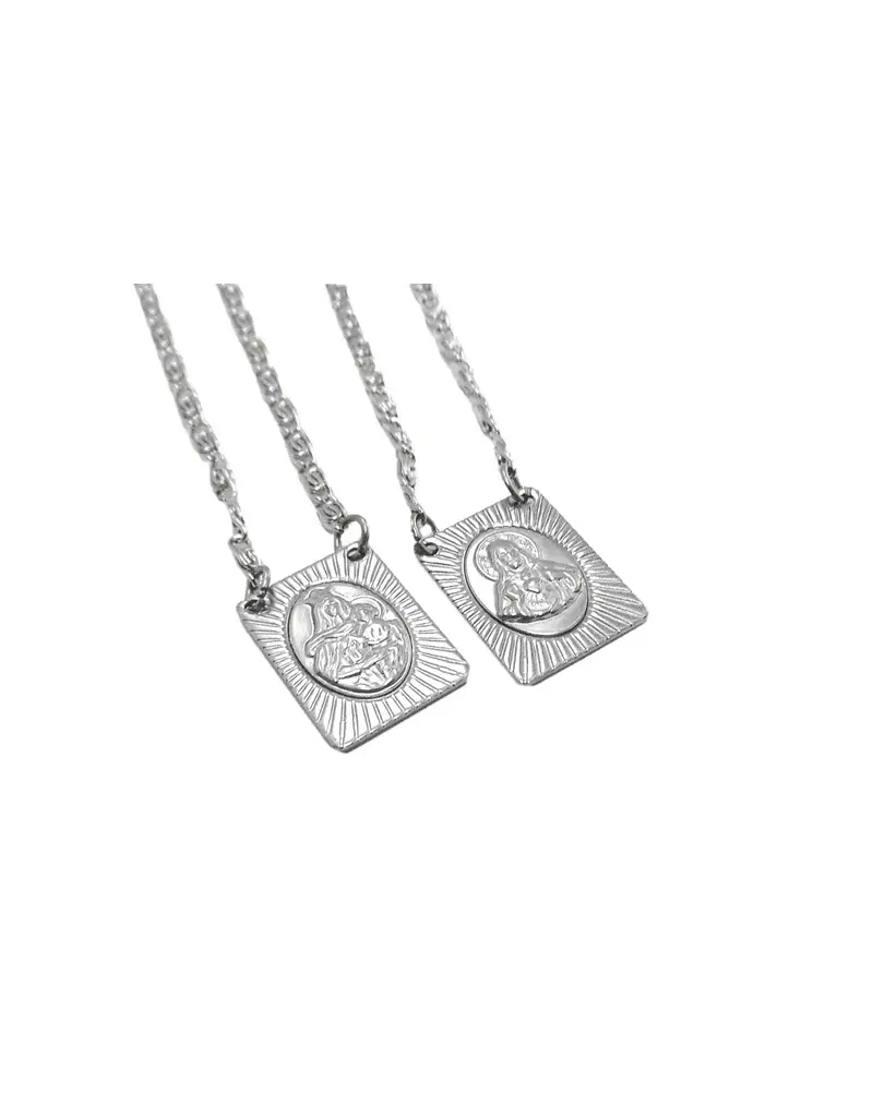 Stainless Steel Scapular - Queen of Angels Catholic Store