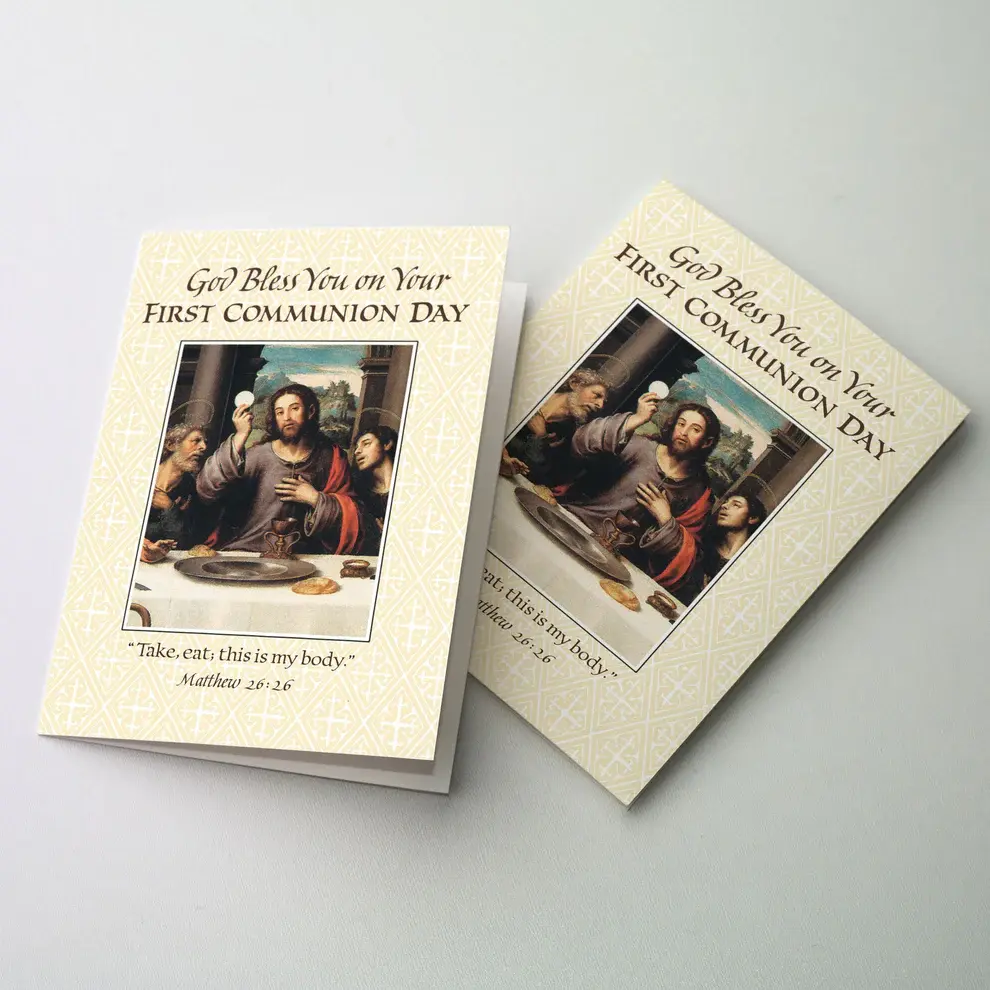 The Printery House God Bless You on Your First Communion Day - First ...