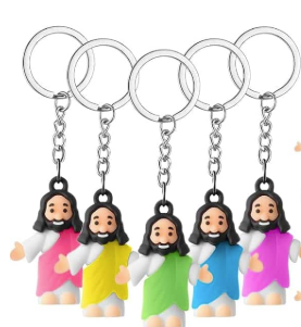 Spiritus (New Day) Mini Jesus Keychain - Glow in The Dark - Queen of ...