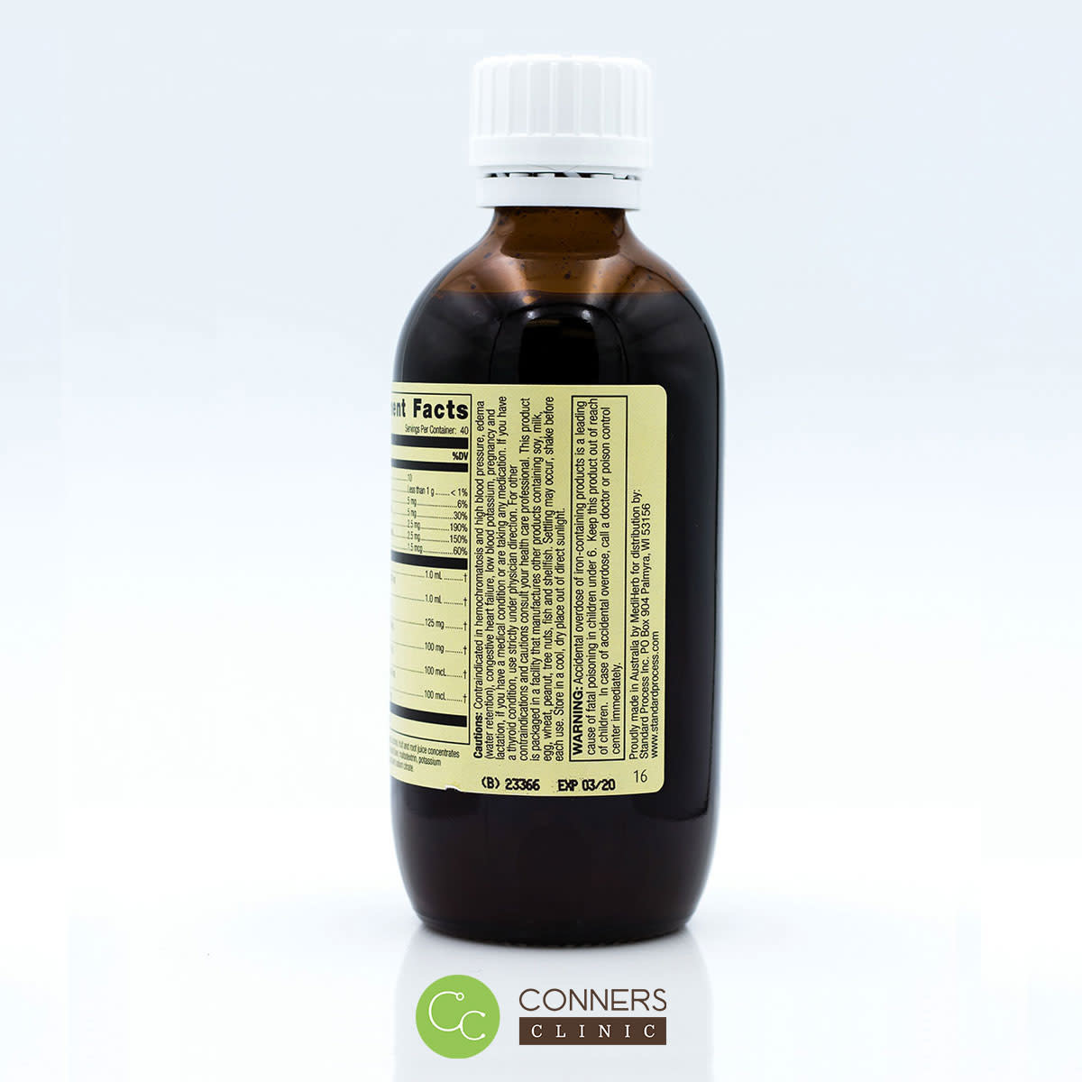 Fe-Max Iron Tonic Phytosynergist- 200 ml - Conners Clinic