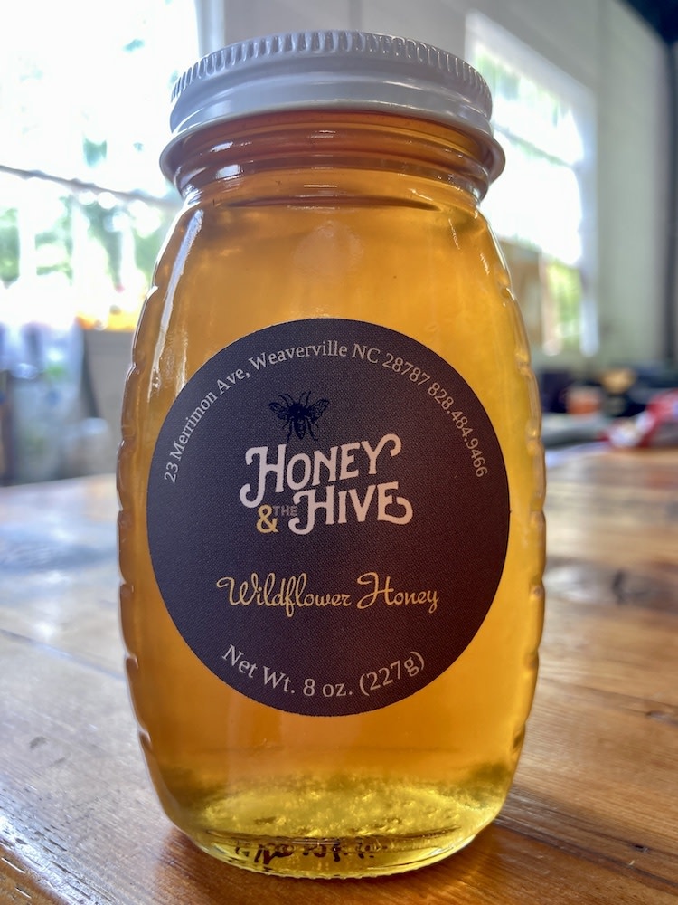 Bulk Franklin Wildflower Honey, classic queenline jar, 8 oz. (227g ...