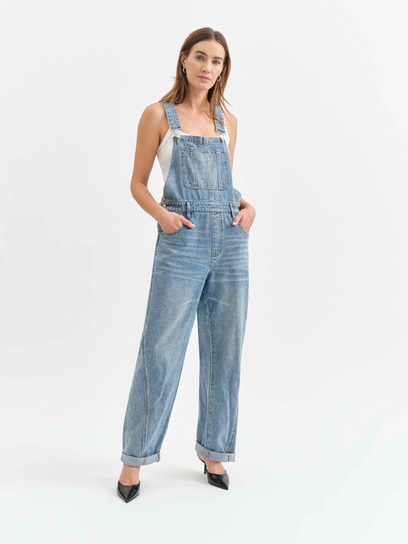 Canyon Barrel Leg Overalls - The Molly Grace