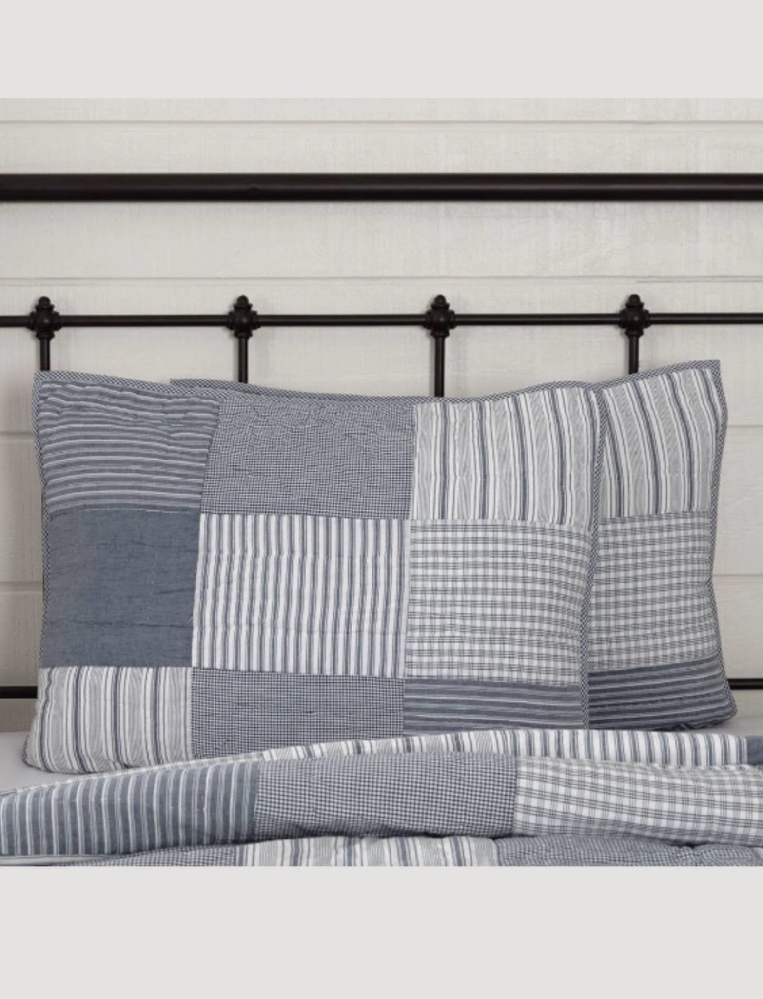 Sawyer Mill Blue Sham | VHC Country Shams | Nana's Farmhouse - Nana's ...
