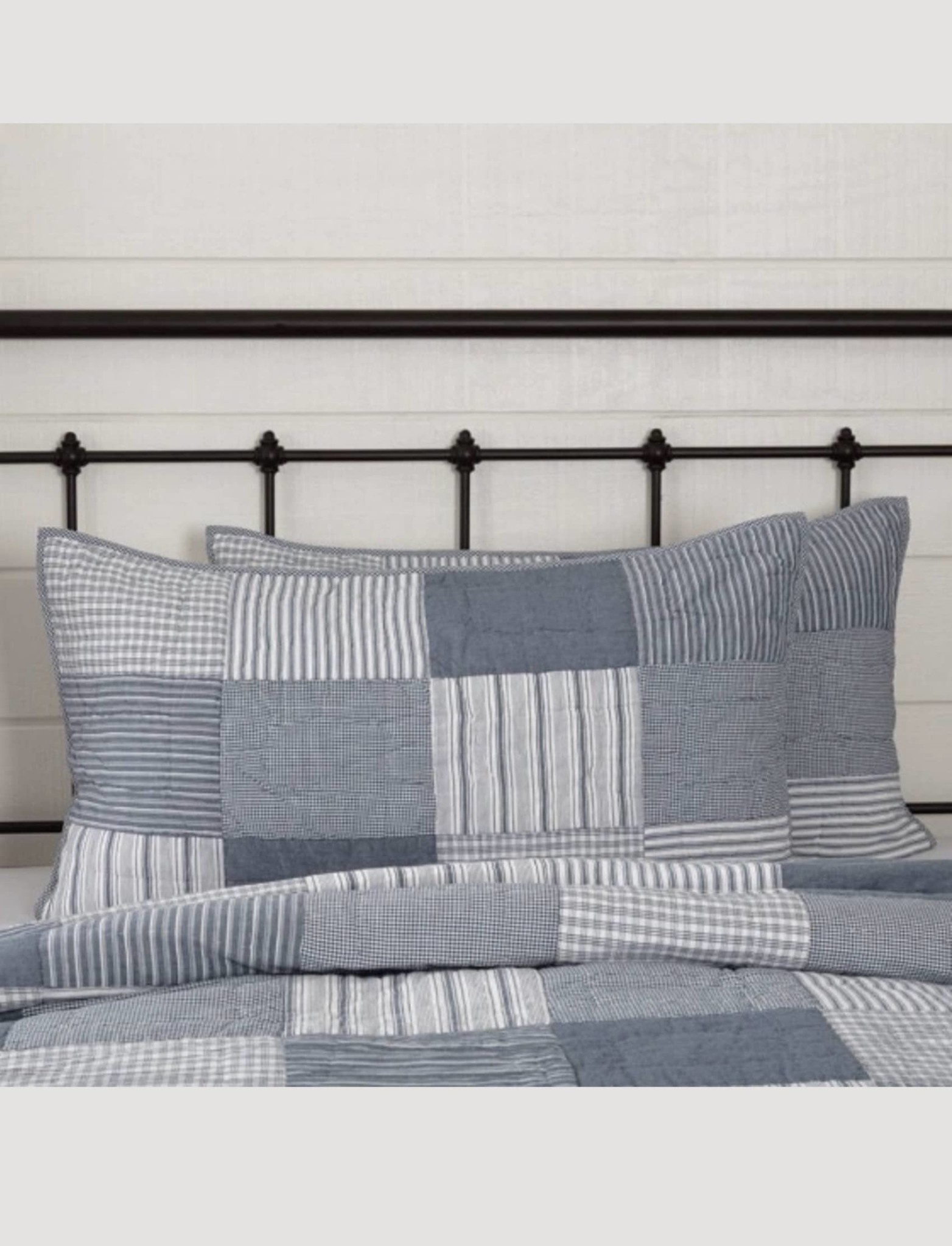 Sawyer Mill Blue Sham | VHC Country Shams | Nana's Farmhouse - Nana's ...
