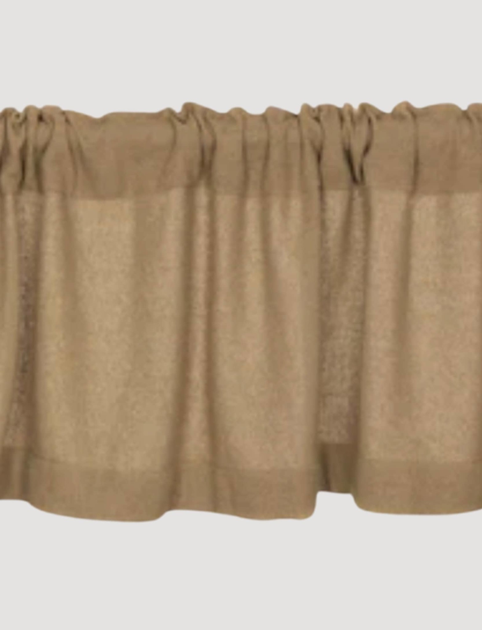 VHC Burlap Natural Valance | Nana's Farmhouse - Nana's Farmhouse