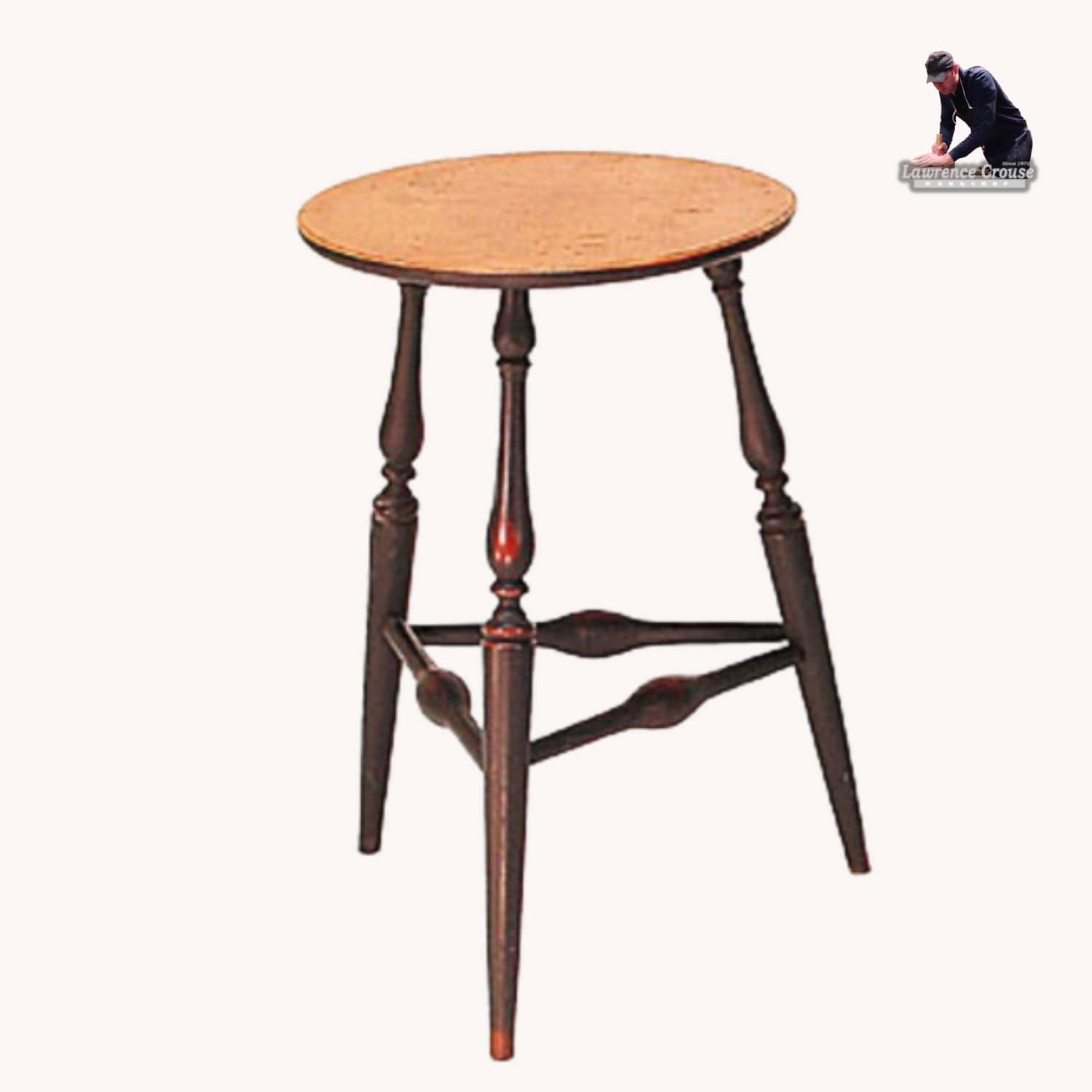 Windsor Candlestand Side Table | Nana's Farmhouse - Nana's Farmhouse
