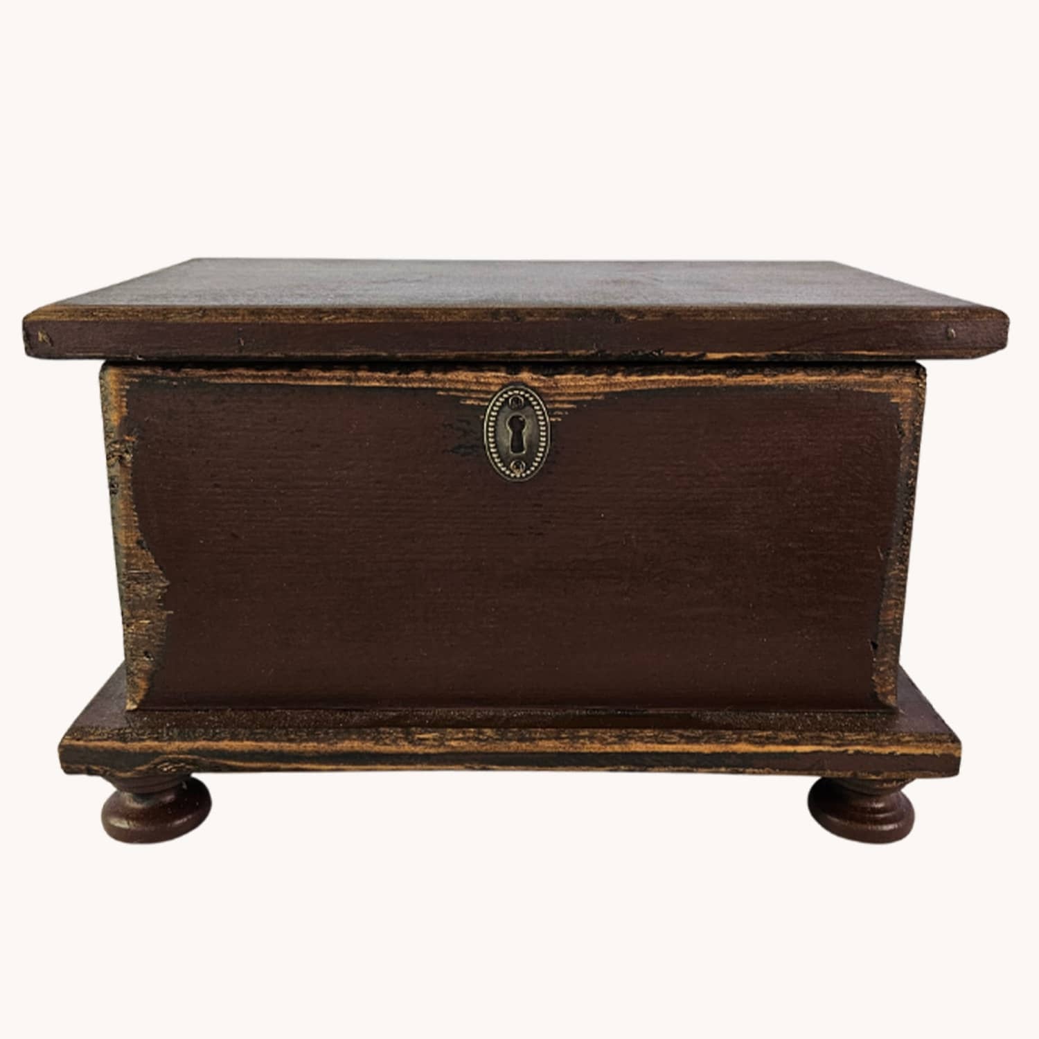 Primitive Sugar Box in Cottage Red | Nana's Farmhouse - Nana's Farmhouse