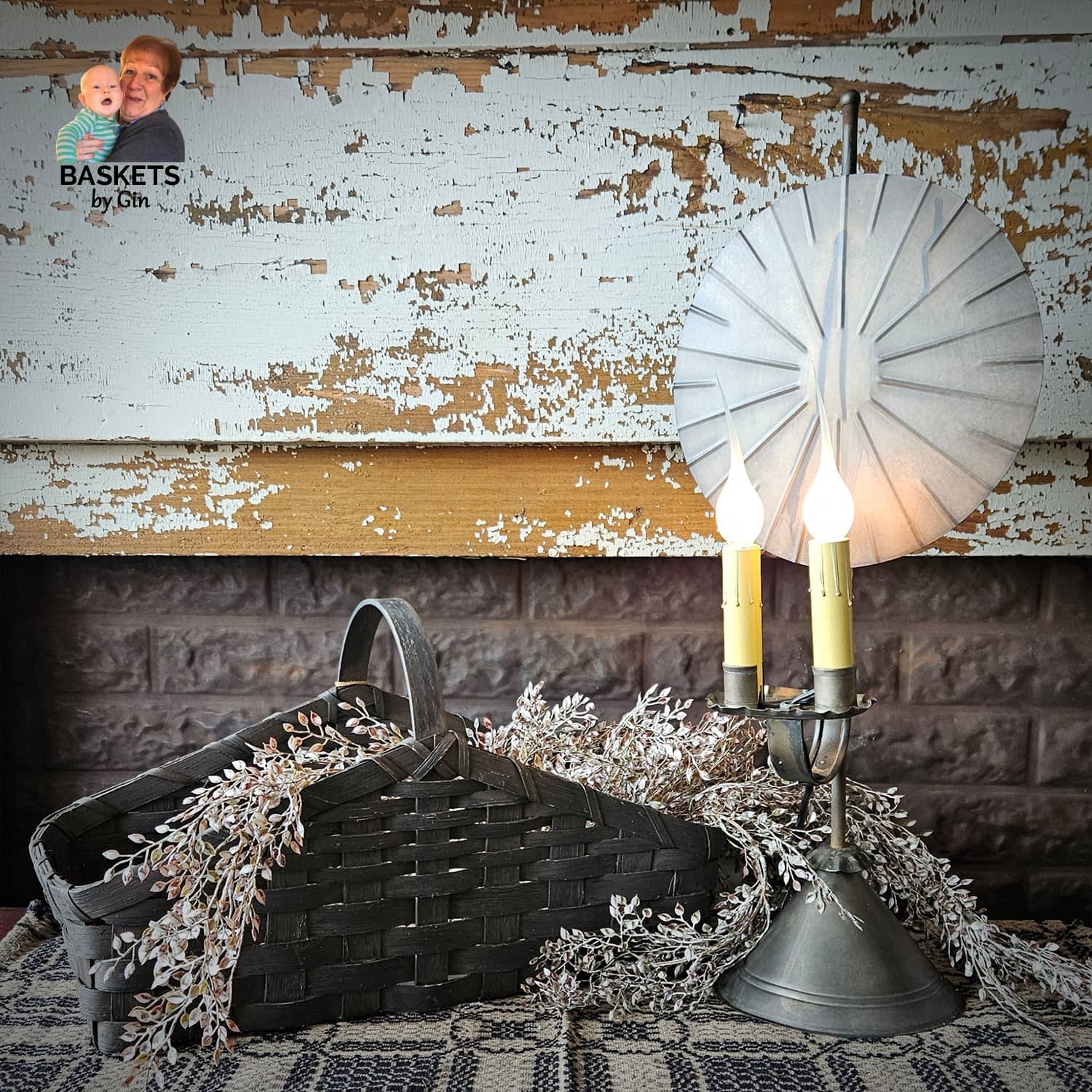 Baskets by Gin Hearth Basket | Nana's Farmhouse - Nana's Farmhouse