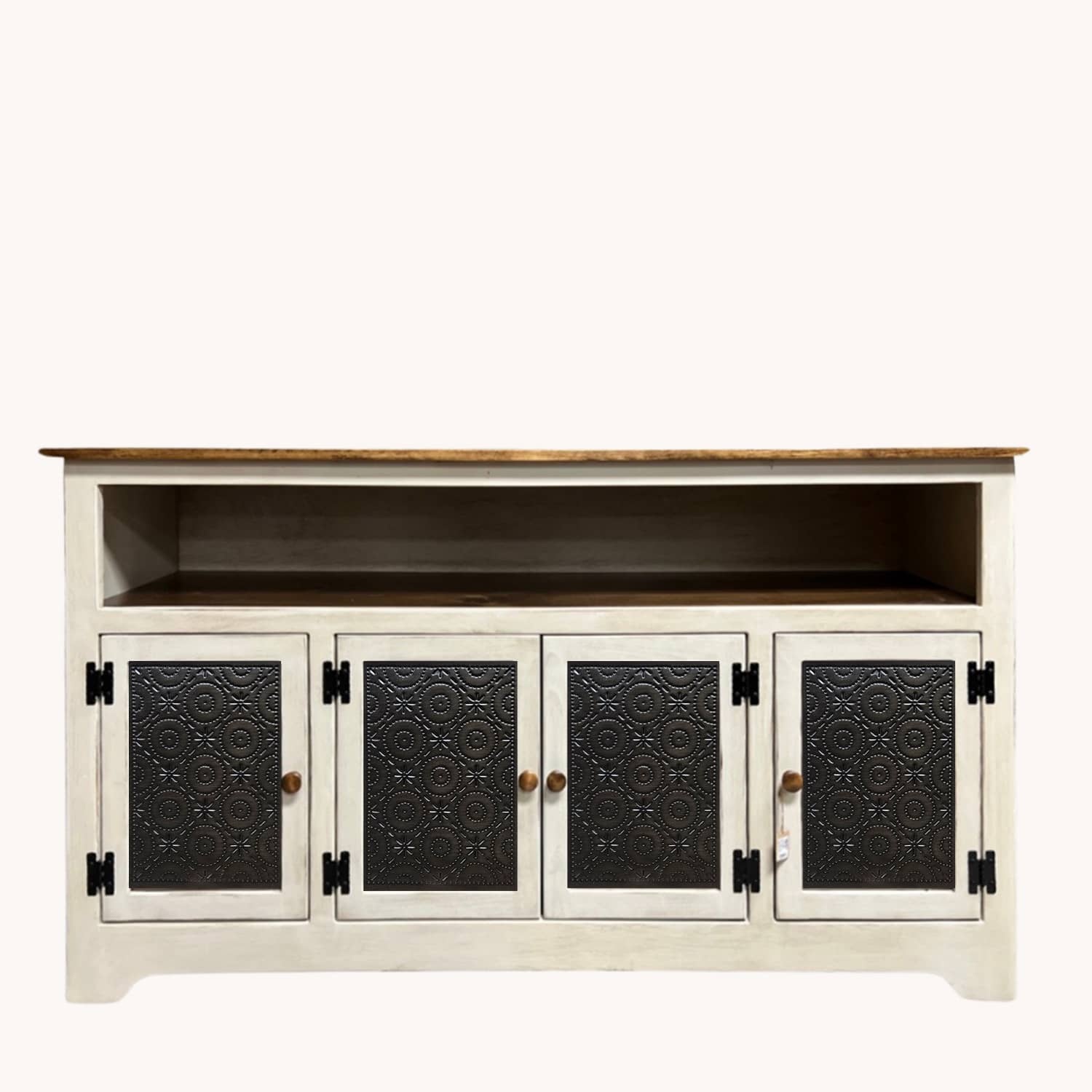 Amish White Buffet Four Door | Nana's Farmhouse - Nana's Farmhouse