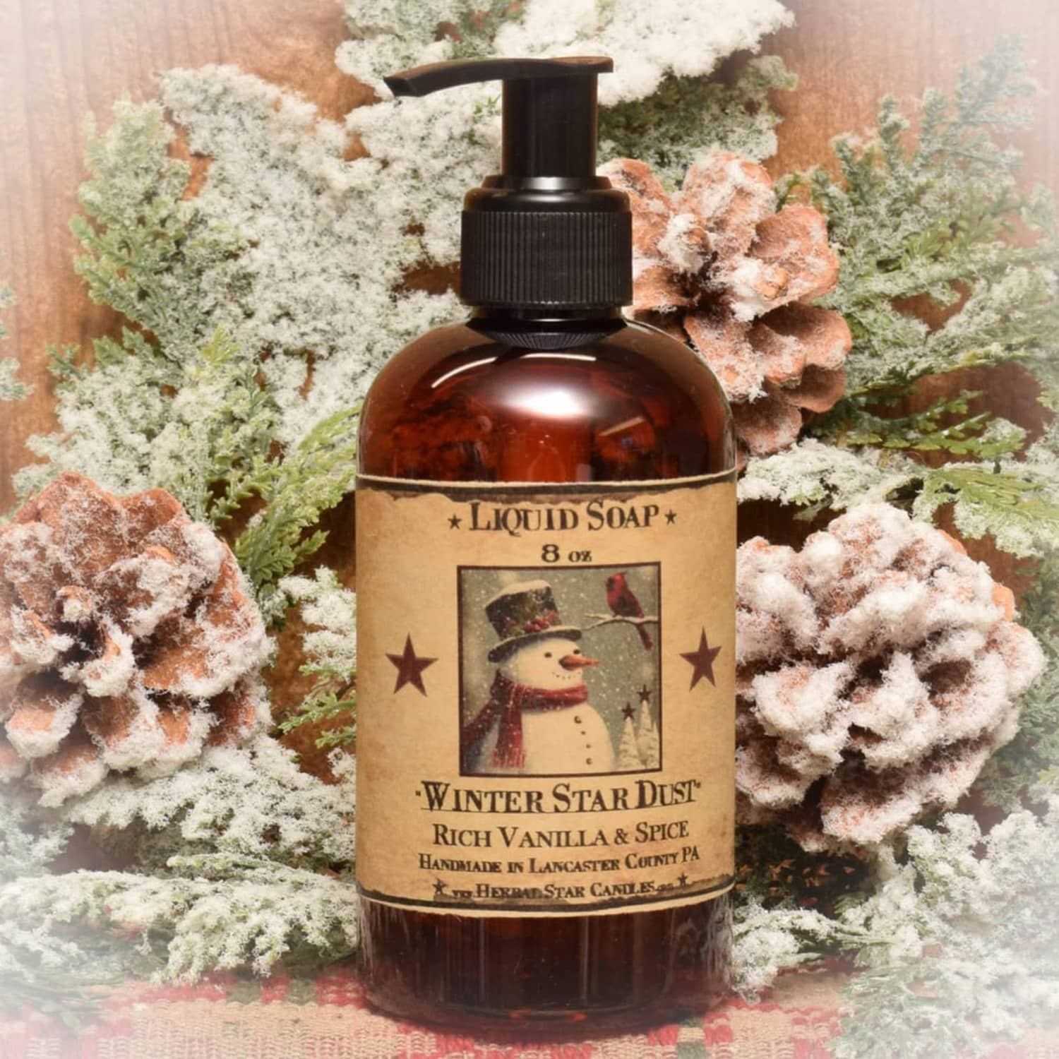 Herbal Star Winter Star Dust Liquid Hand Soap 8oz | Nana's Farmhouse ...