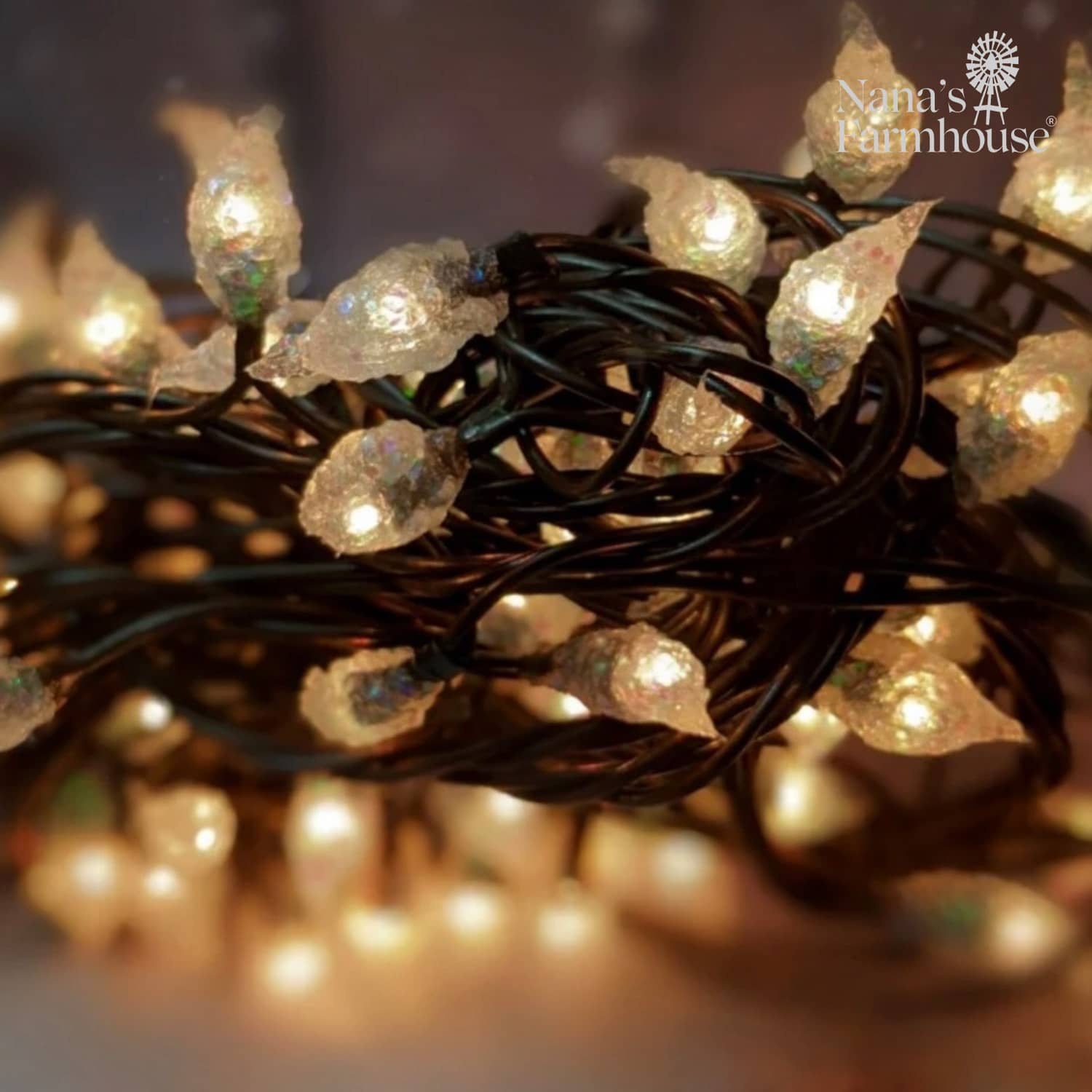 Teeny Lights 50 Count Icicles | Nana's Farmhouse - Nana's Farmhouse