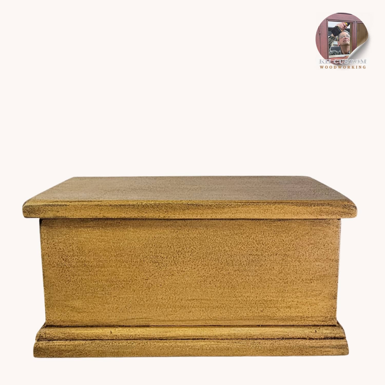 Primitive Keepsake Box in Mustard Over Cotton | Nana's Farmhouse - Nana ...