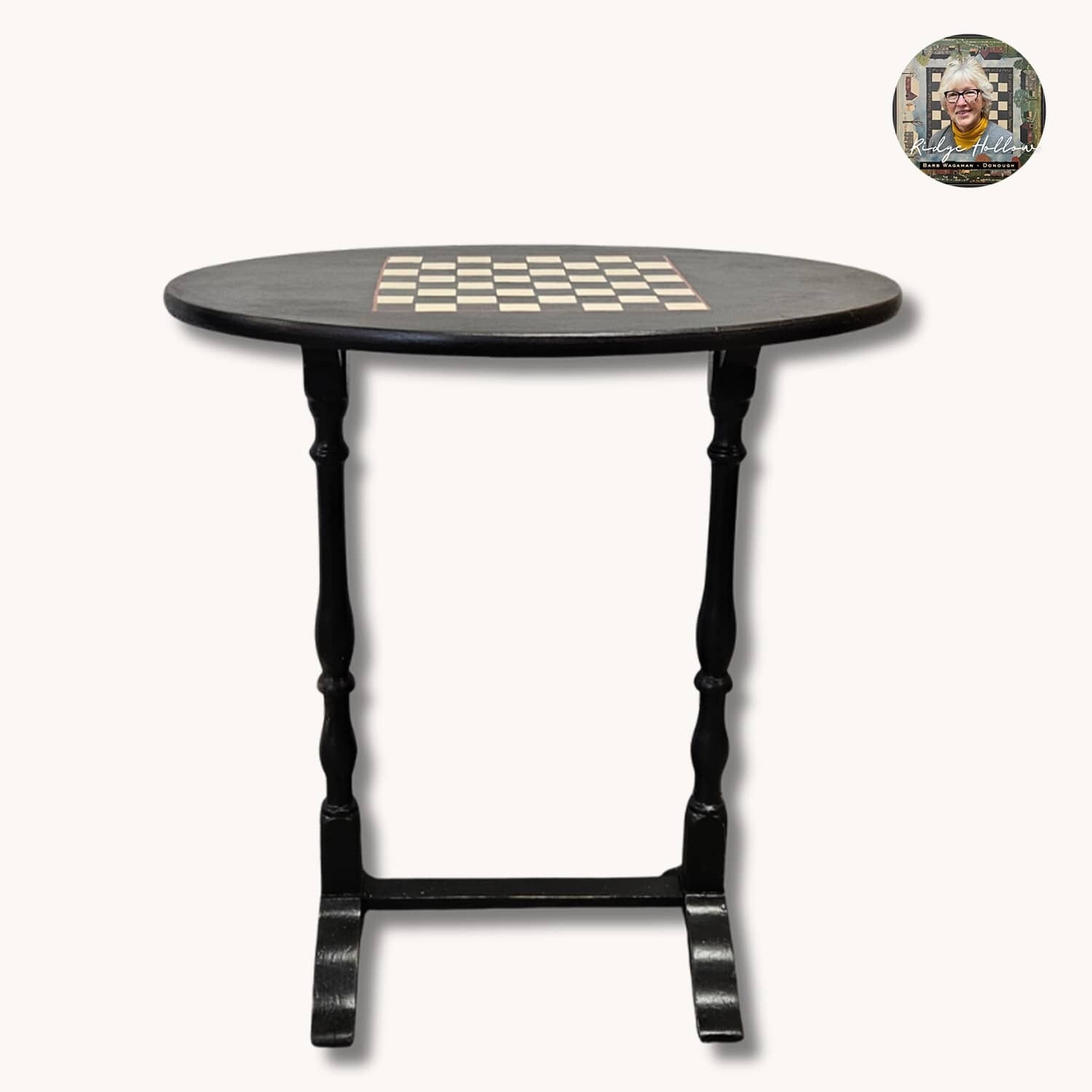 Primitive Checkerboard Table | Nana's Farmhouse - Nana's Farmhouse