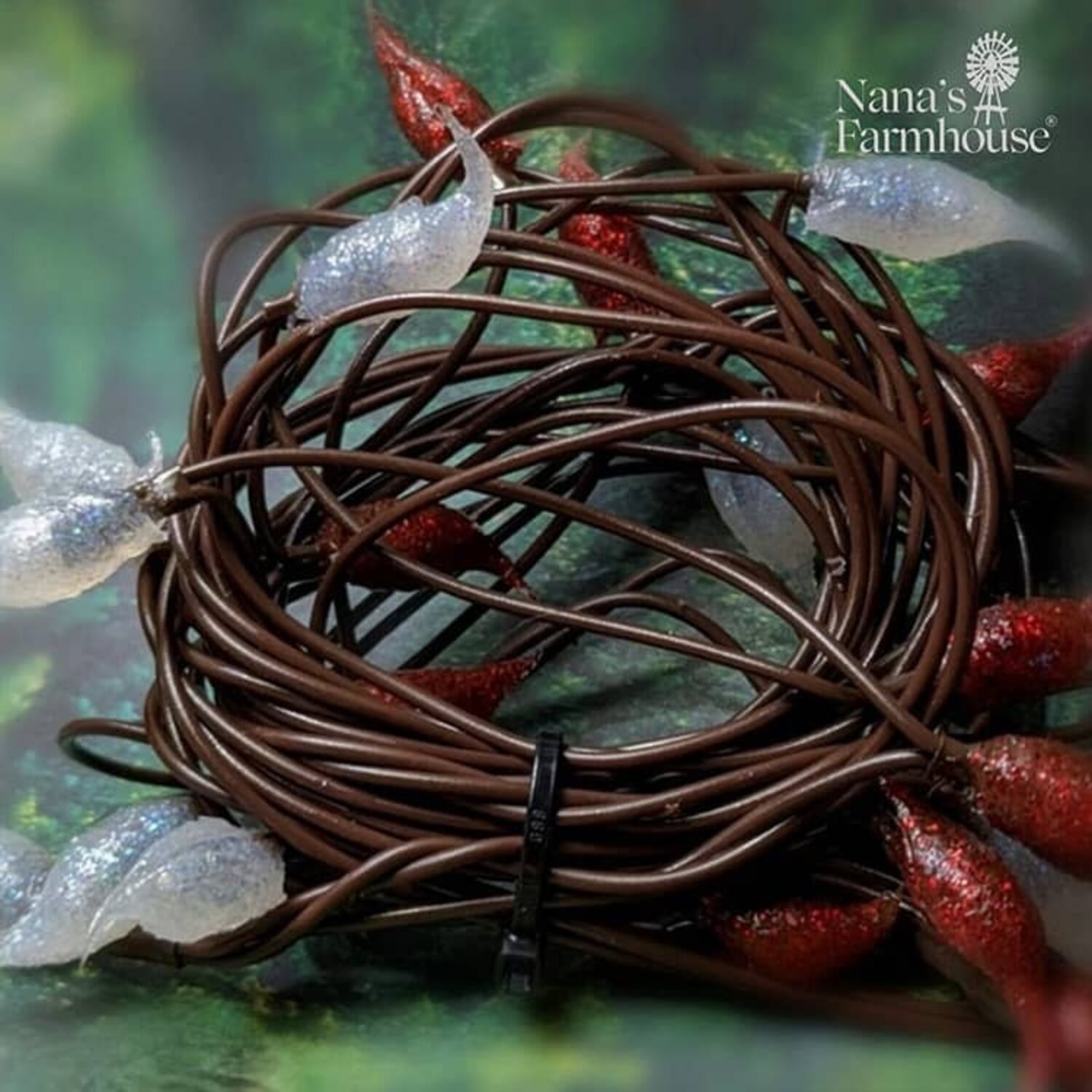 Teeny Rice Lights Peppermint Stick 50 Count | Nana's Farmhouse - Nana's ...