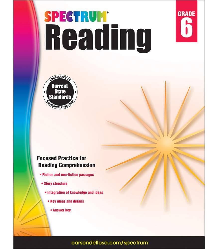 Spectrum Reading Workbook Grade 6 Learning Tree Educational Store Inc Spectrum Reading Workbook Grade 6 Learning Tree Educational Store Inc