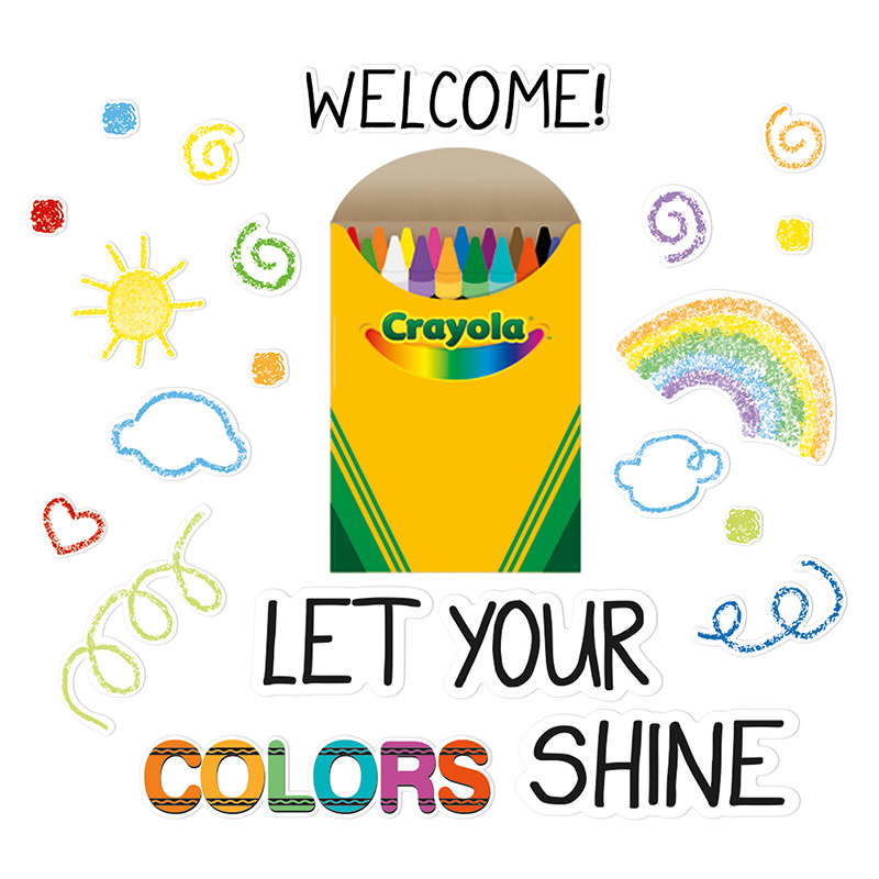 Crayola Calendar Bulletin Board Set Learning Tree Educational Store Inc