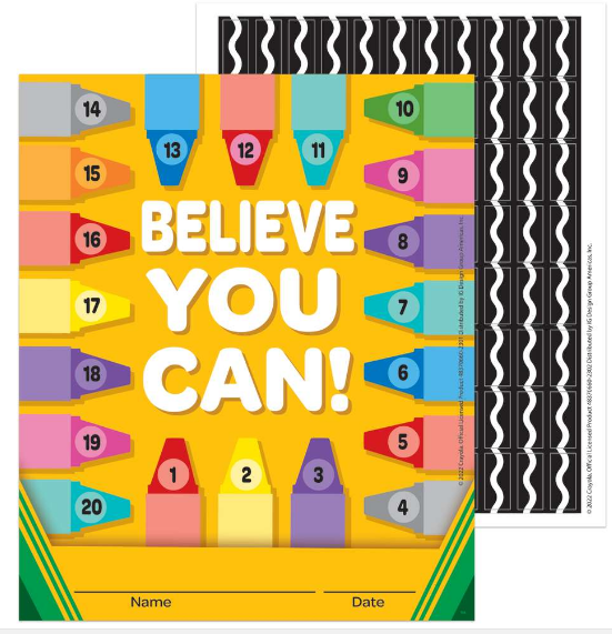 Crayola Mini Reward Chart with Stickers* - Learning Tree Educational ...