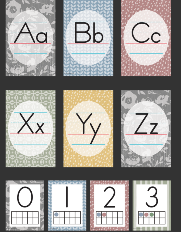 Classroom Cottage Alphabet Bulletin Board Learning Tree Educational