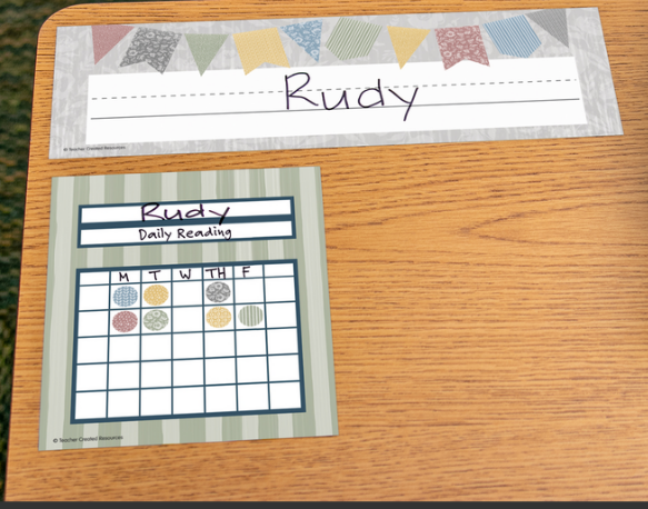 Classroom Cottage Flat Name Plates Learning Tree Educational Store Inc