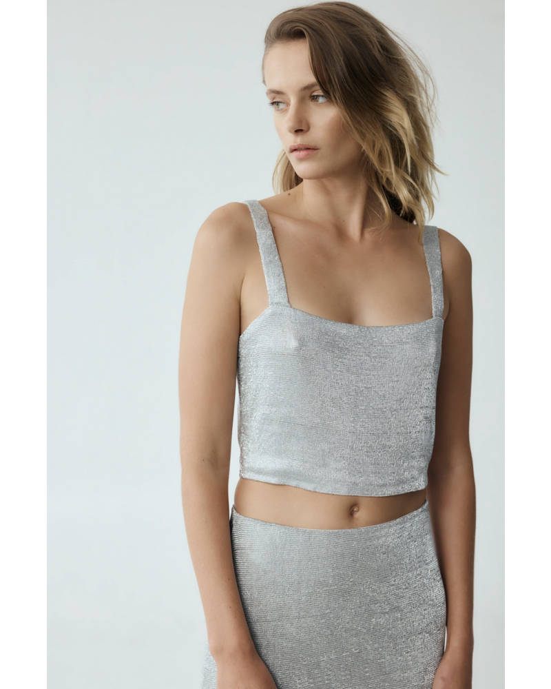 Third Form Heavy Metal Knit Crop Ladybird Third Form Heavy Metal Knit Crop Ladybird