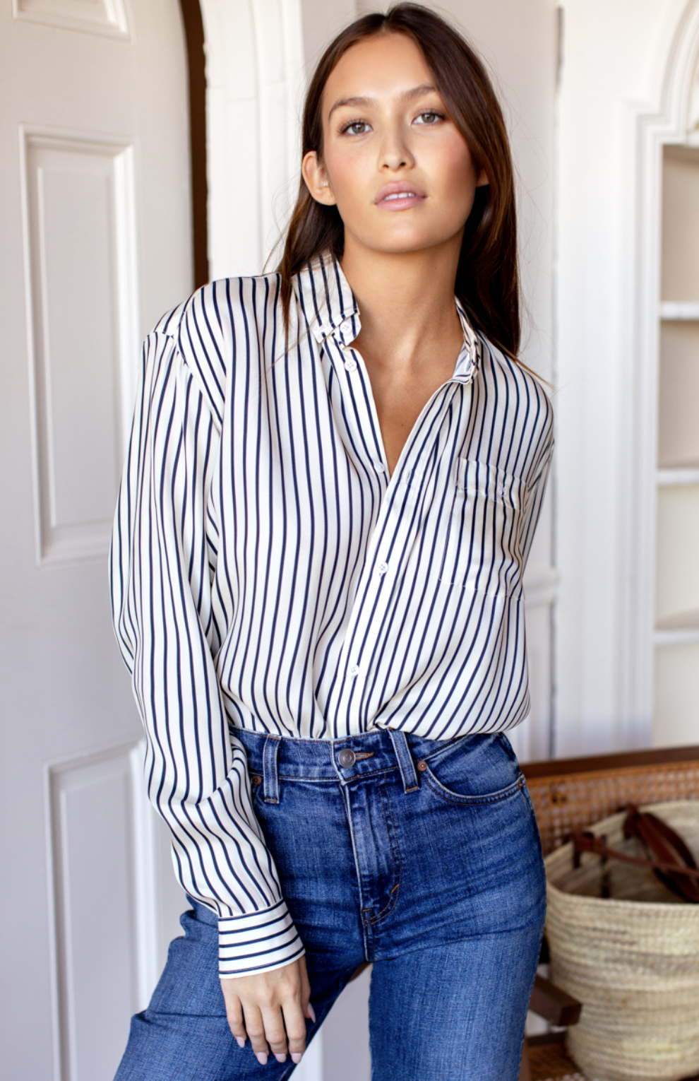 Emerson Fry Ryan Silk Shirt - Ladybird