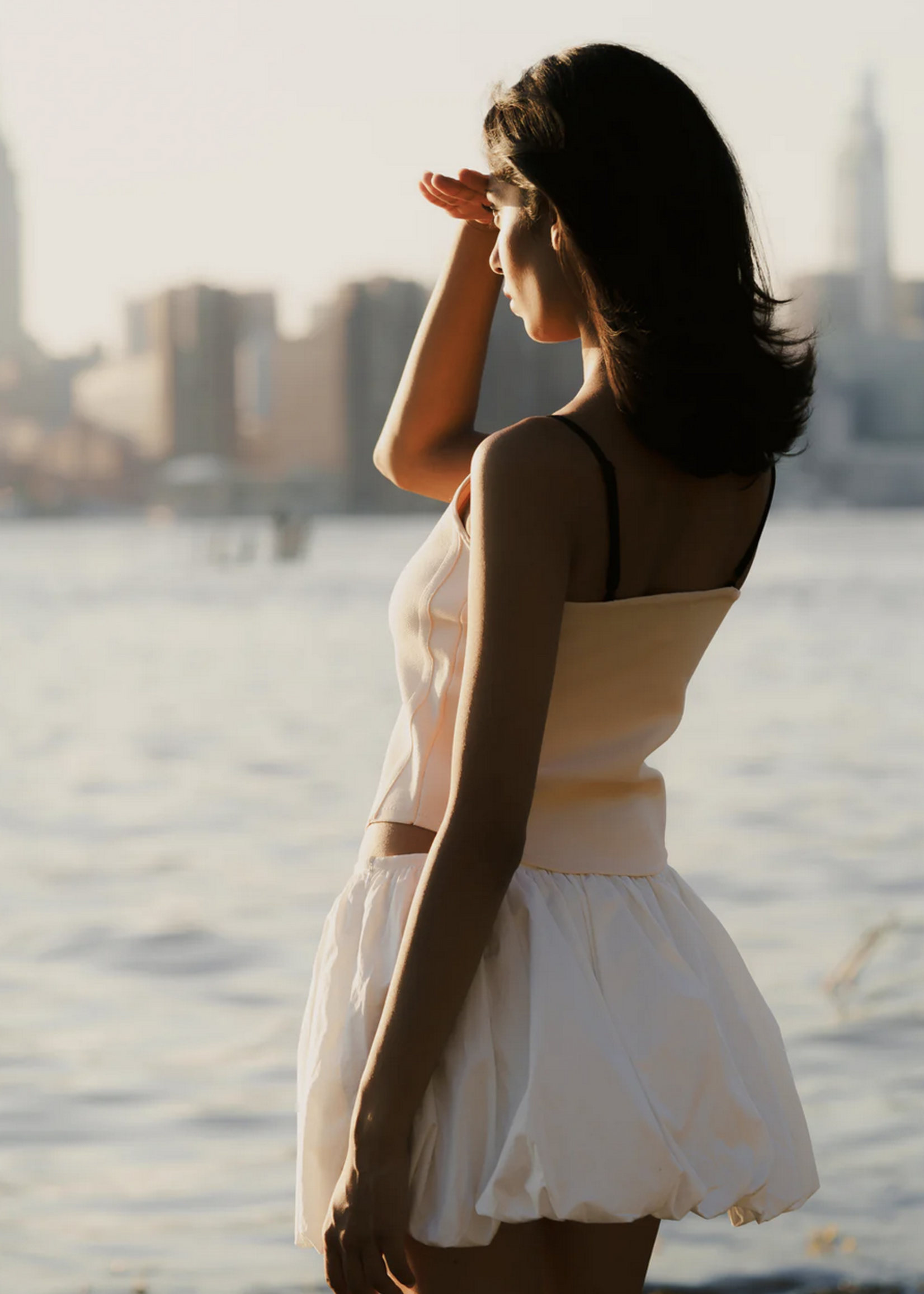 Find Me Now Poplin Mini Skirt - Ladybird