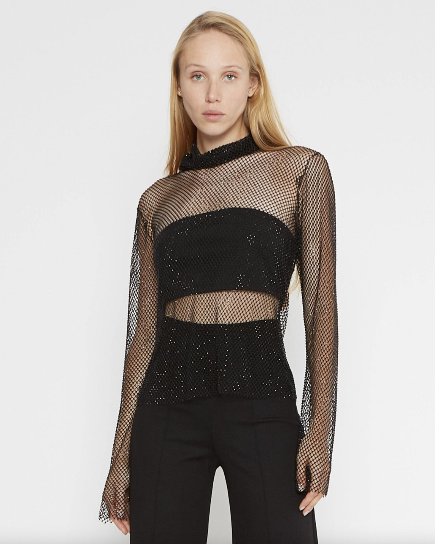 Ripley Rader Fishnet Turtleneck - Ladybird