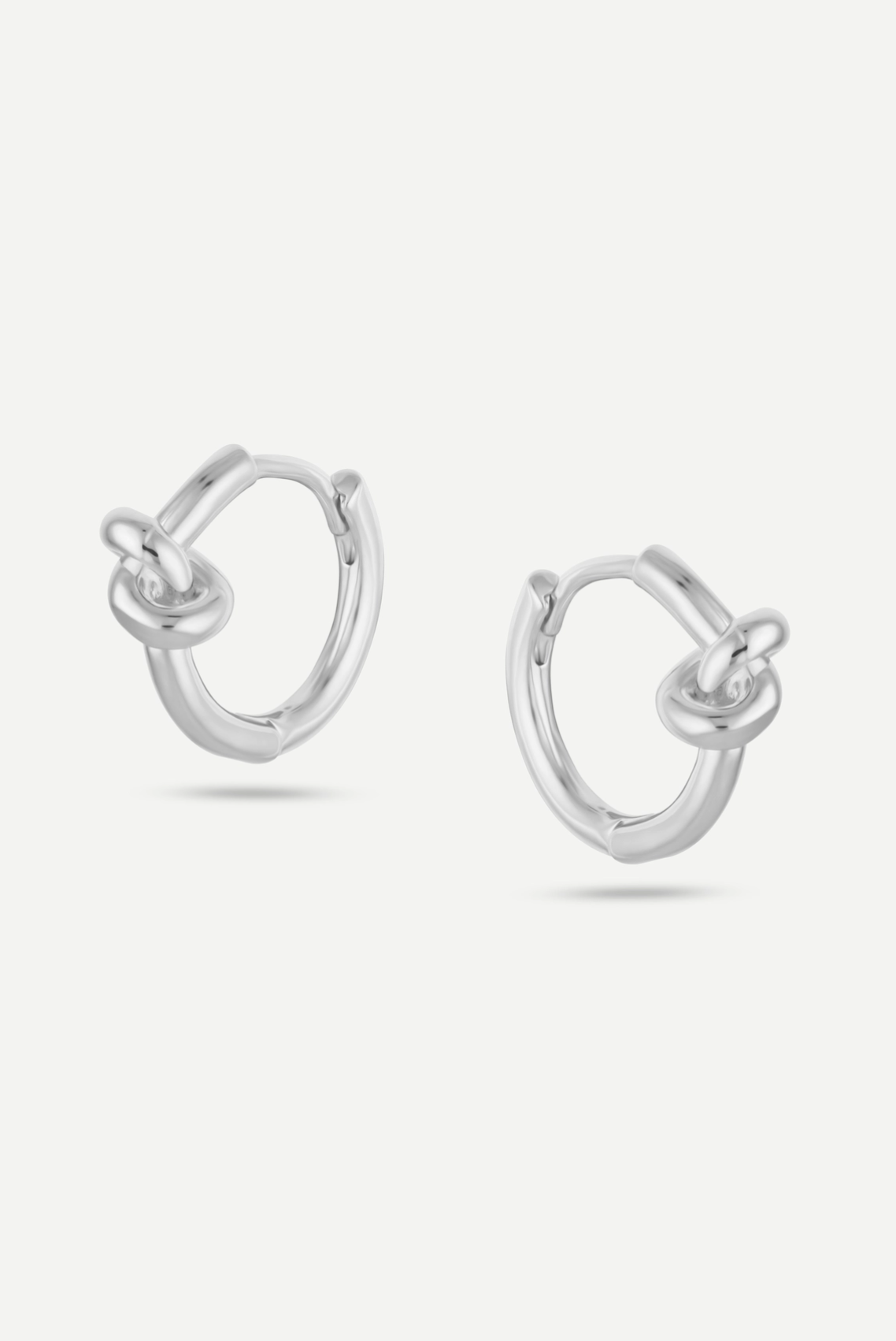 Mini Knotted Hoop - Ladybird