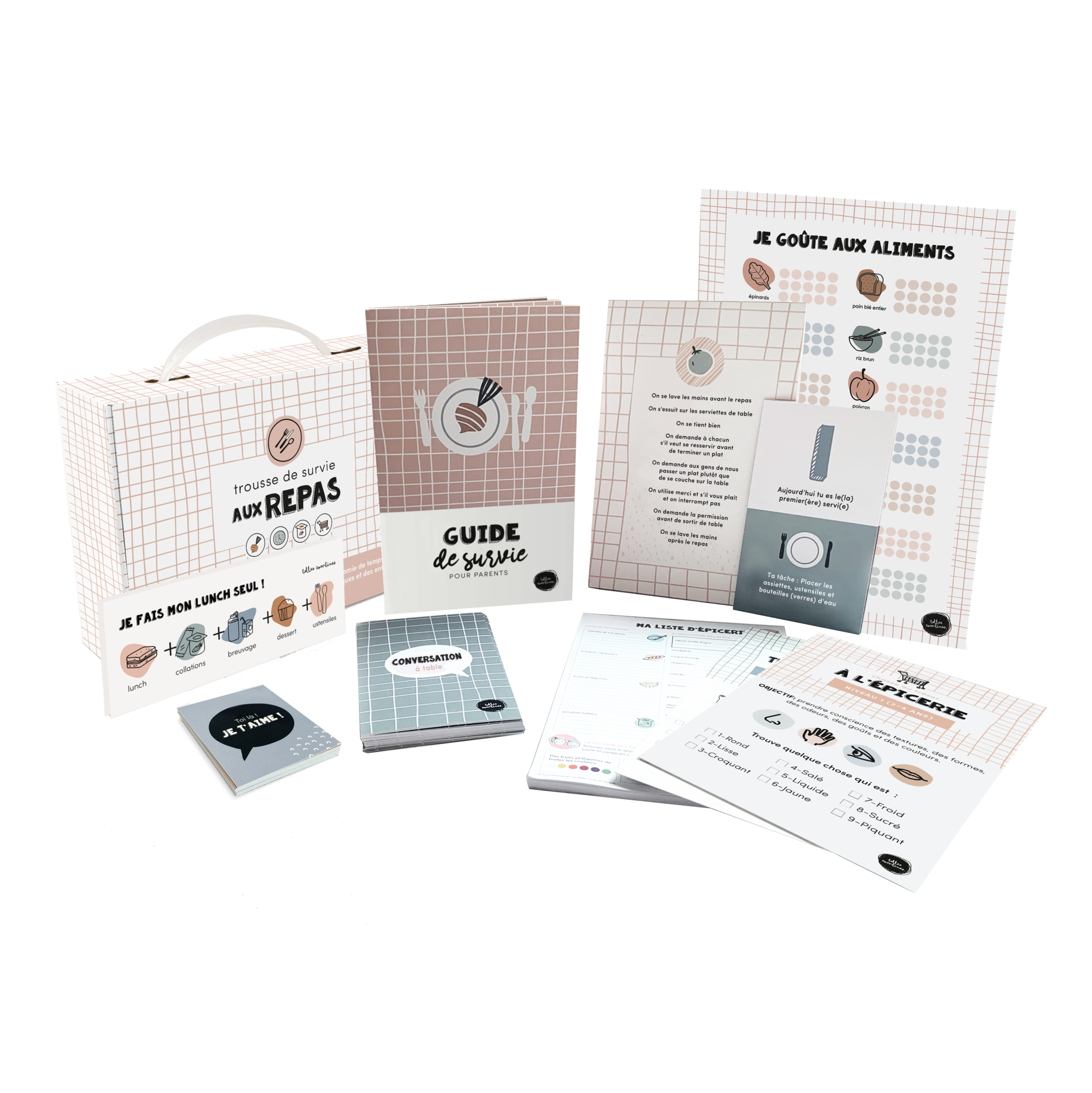 TROUSSE DE SURVIE AUX REPAS - La Petite Penderie