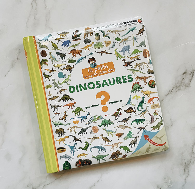 LIVRE - LA PETITE ENCYCLOPEDIE DES DINOSAURES - La Petite Penderie
