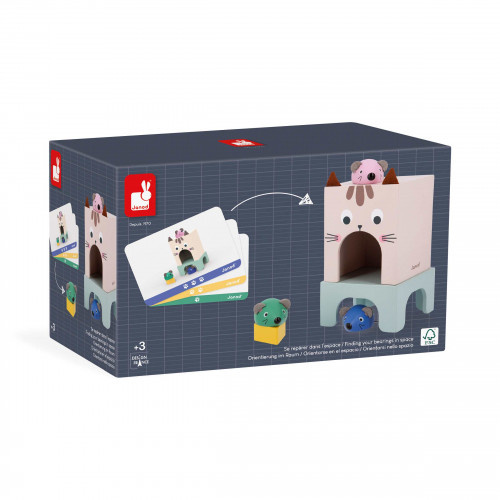 JEU ÉDUCATIF - CHAT ET SOURIS - La Petite Penderie