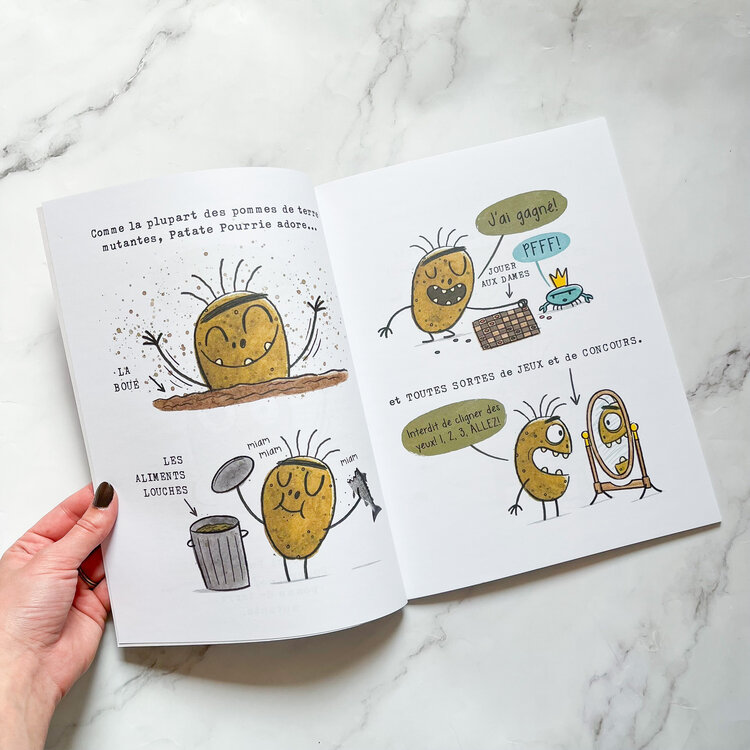 PATATE POURRIE : LE LÉGUME LE PLUS MIGNON DU MONDE - La Petite Penderie
