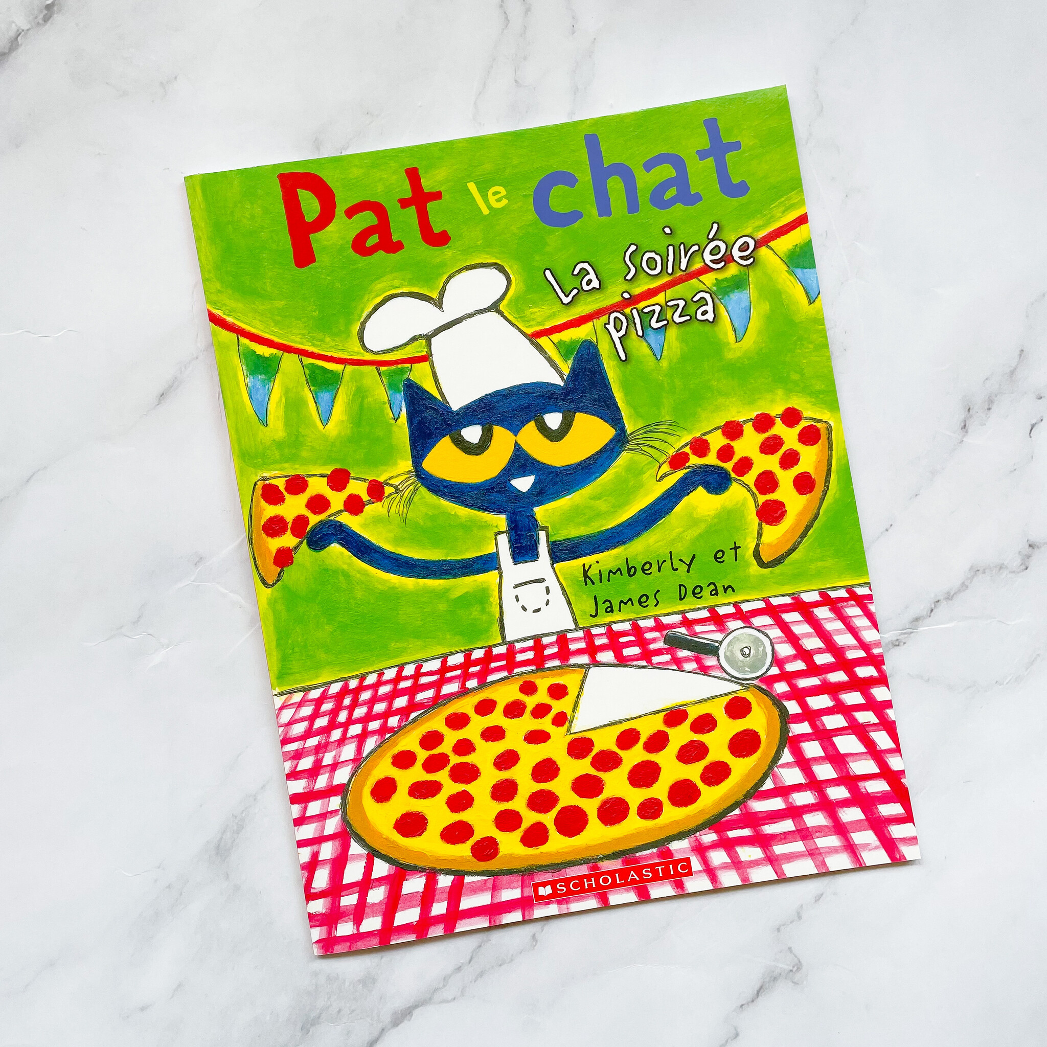 LIVRE - PAT LE CHAT : LA SOIRÉE PIZZA - La Petite Penderie