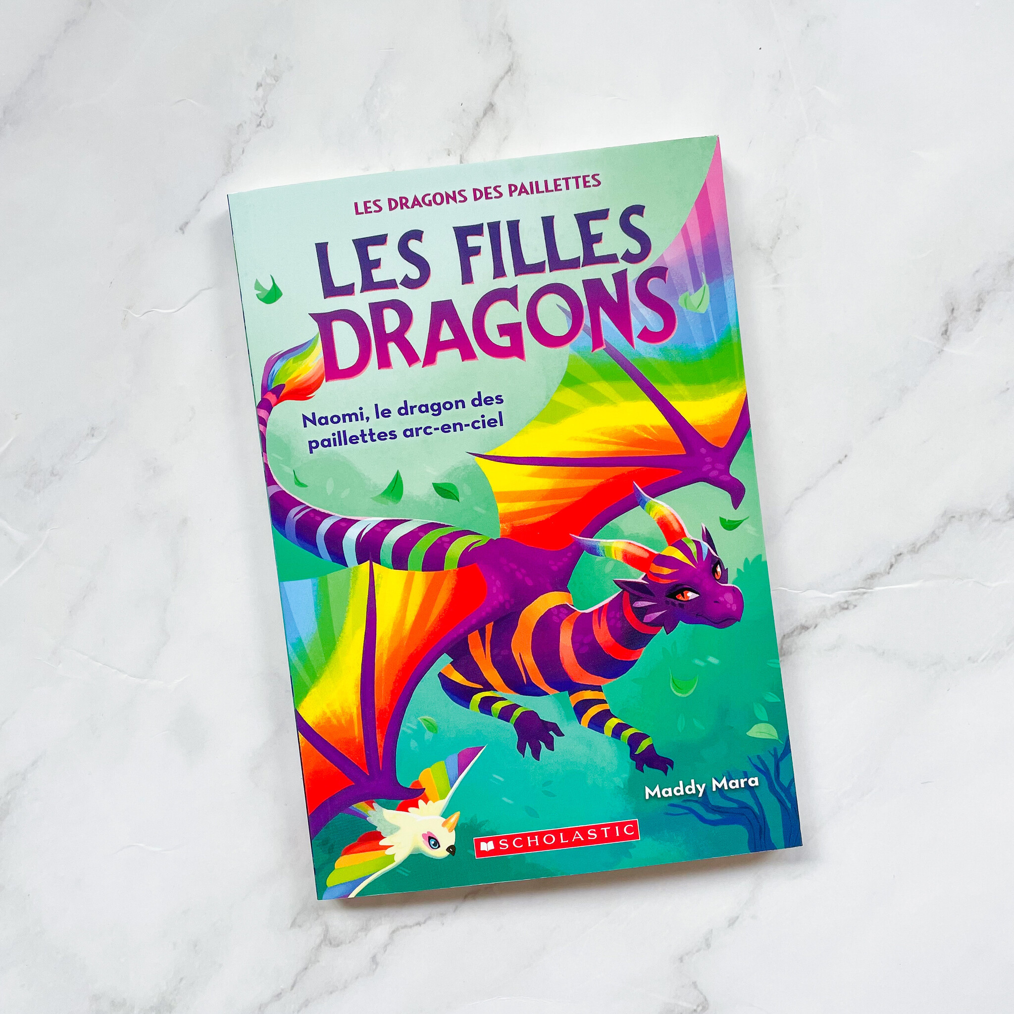 LIVRE - FILLES DRAGONS 3 : NAOMI, LES DRAGONS DES PAILLETTES ARC-EN ...