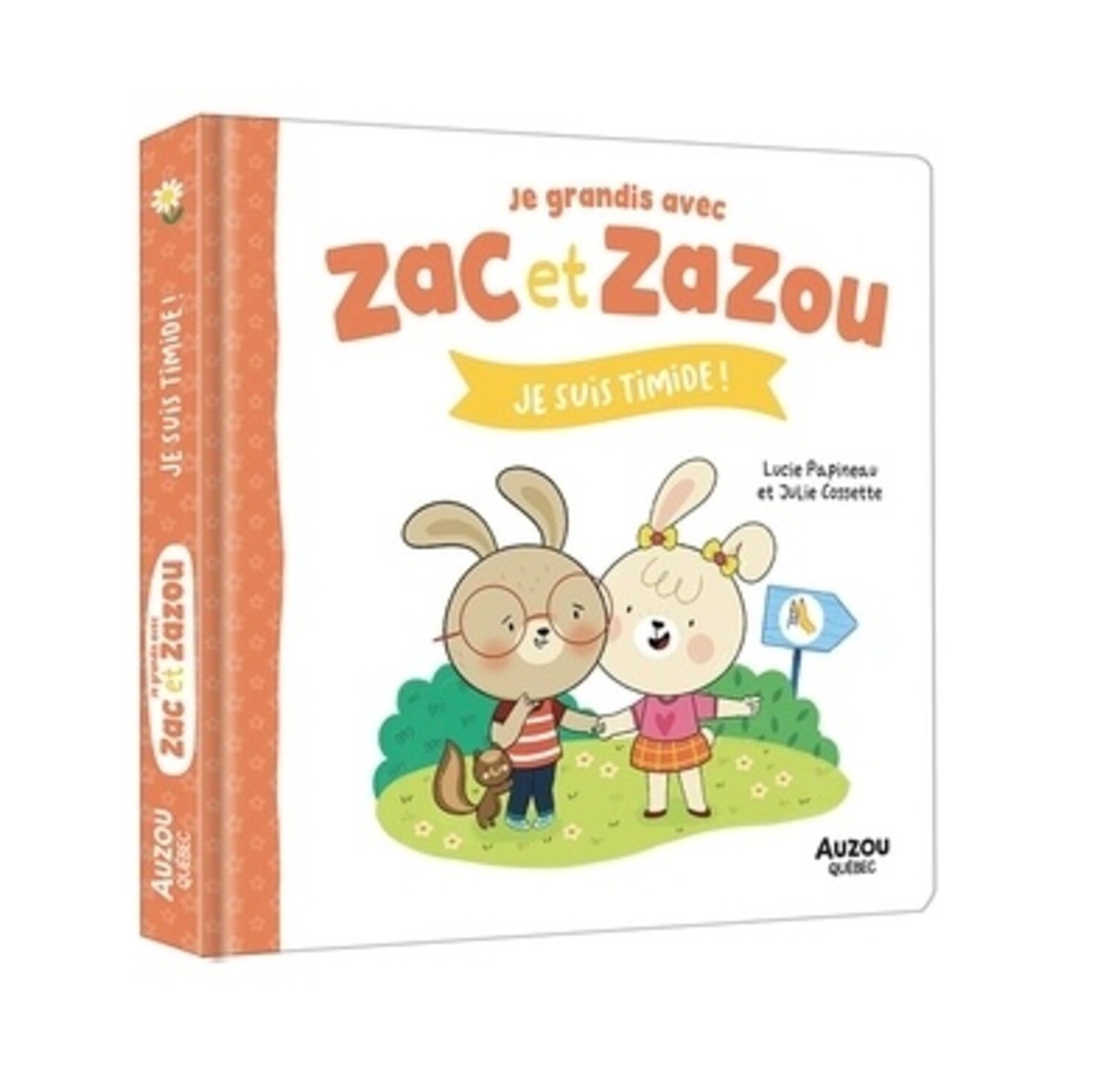 LIVRE - ZAC ET ZAZOU JE SUIS TIMIDE - La Petite Penderie LIVRE - ZAC ET ZAZOU JE SUIS TIMIDE - La Petite Penderie