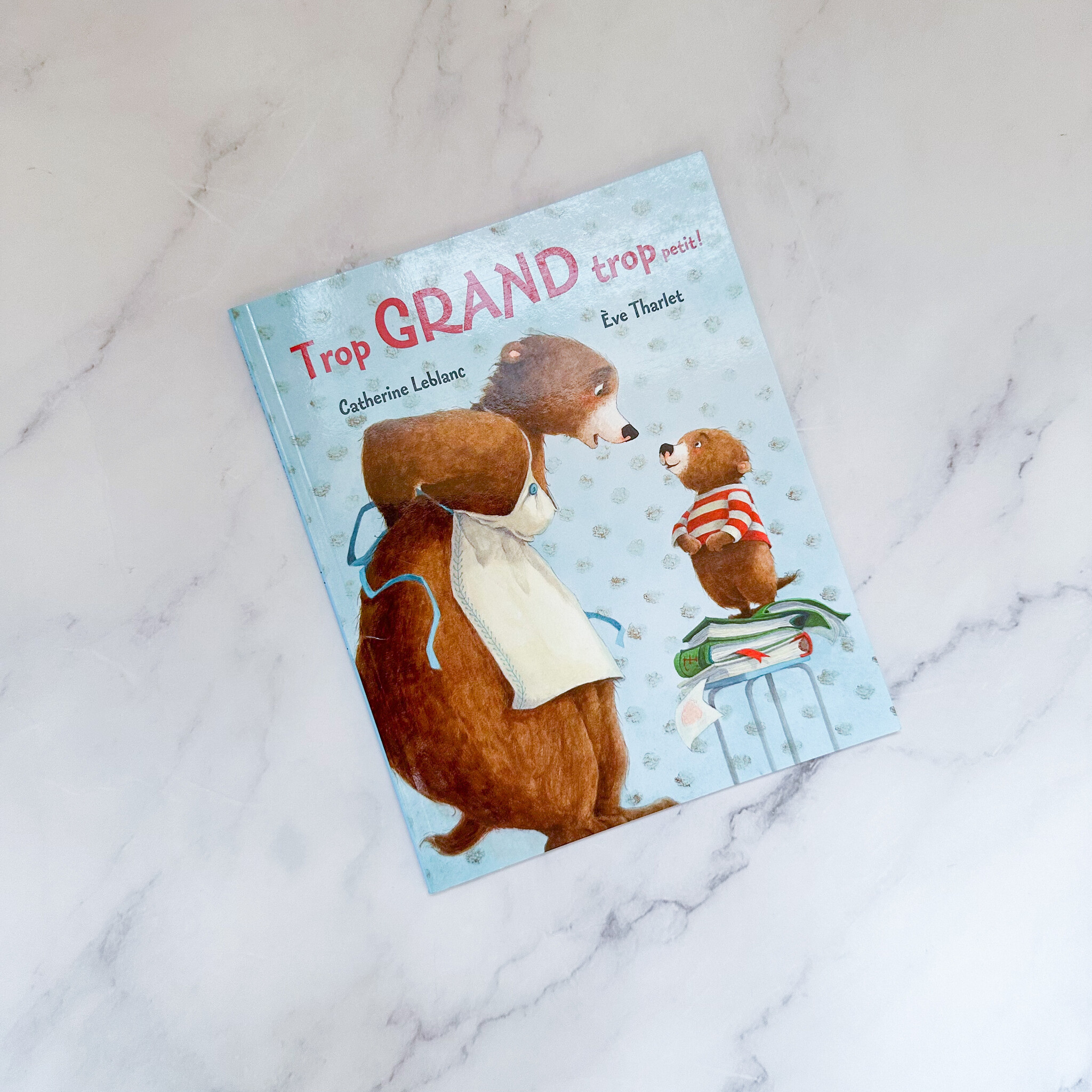 LIVRE - TROP GRAND, TROP PETIT! - La Petite Penderie