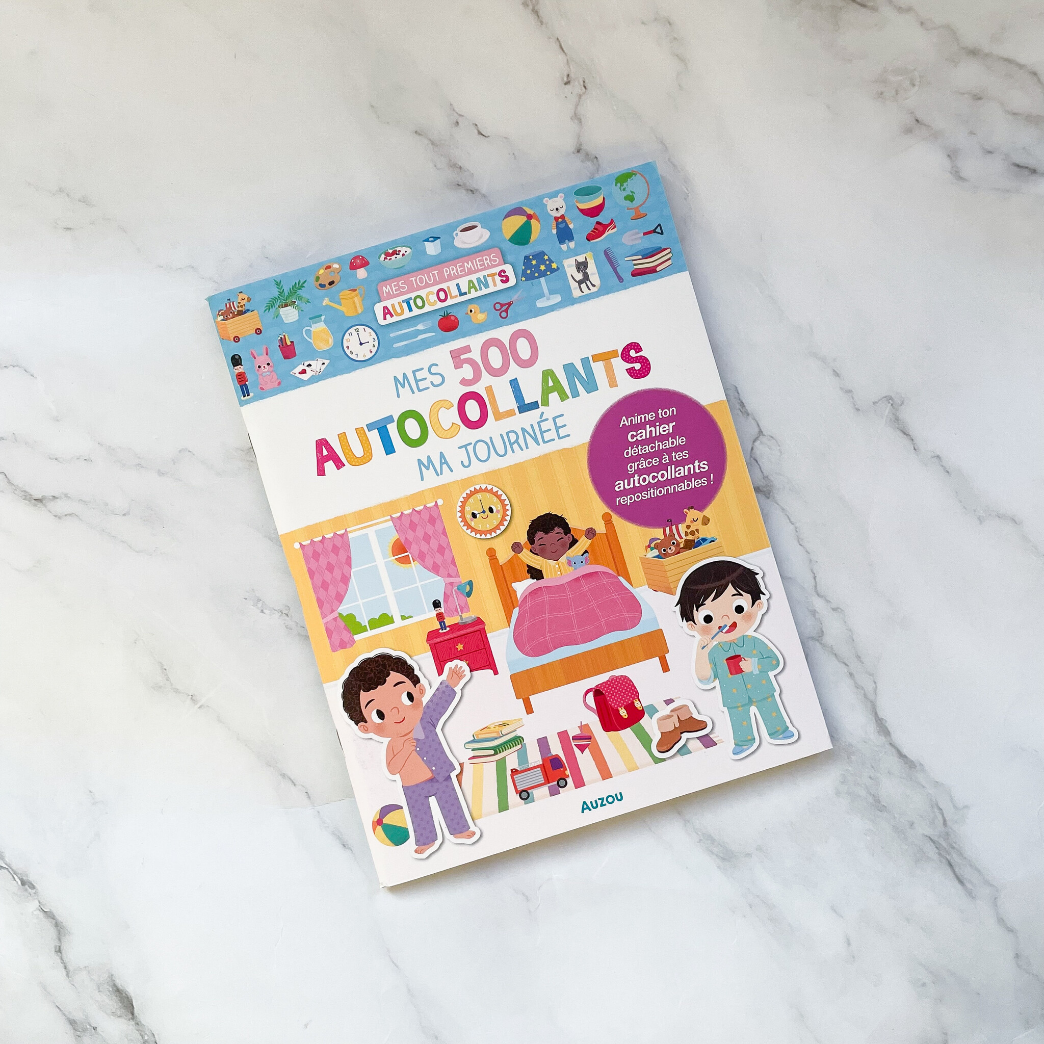 MES 500 AUTOCOLLANTS - MA JOURNÉE - La Petite Penderie