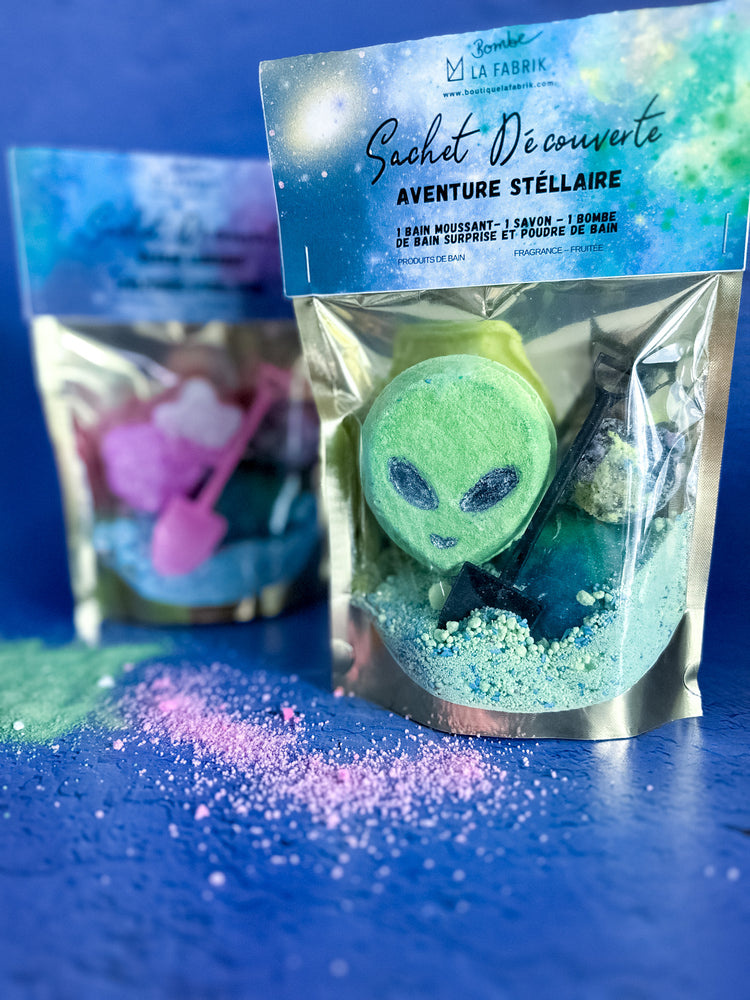 SACHET DE BAIN - AVENTURE STELLAIRE - La Petite Penderie