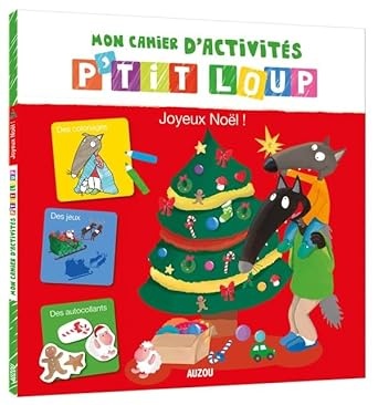 MON CAHIER D'ACTIVITÉS P'TIT LOUP : JOYEUX NOËL - La Petite Penderie