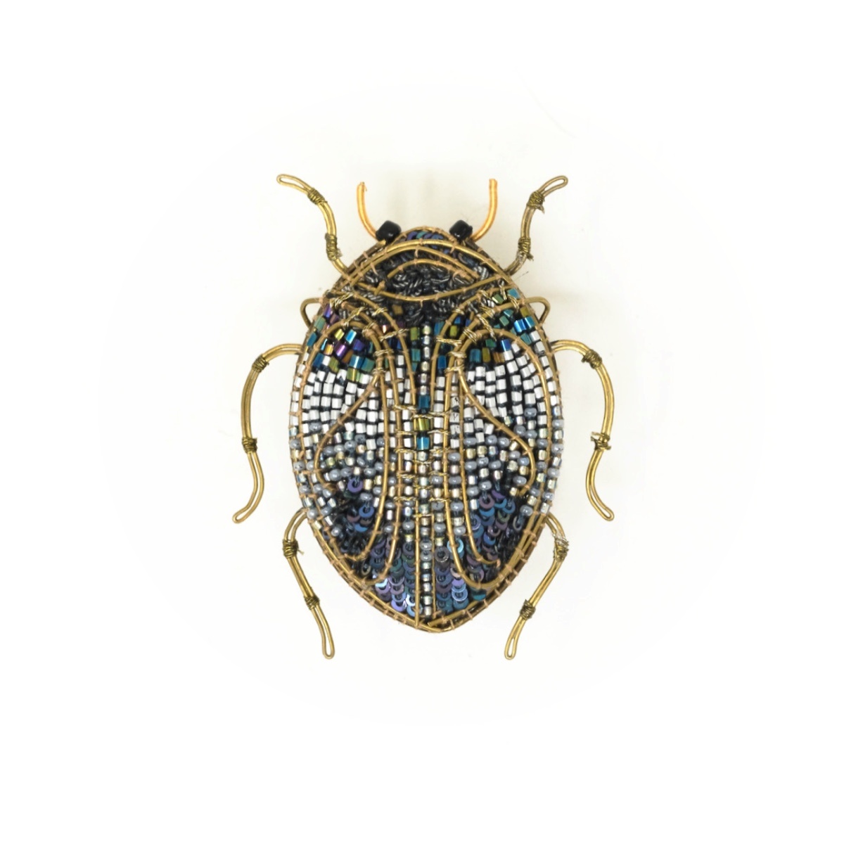 JEWELED SCARAB BEETLE BR - mingk