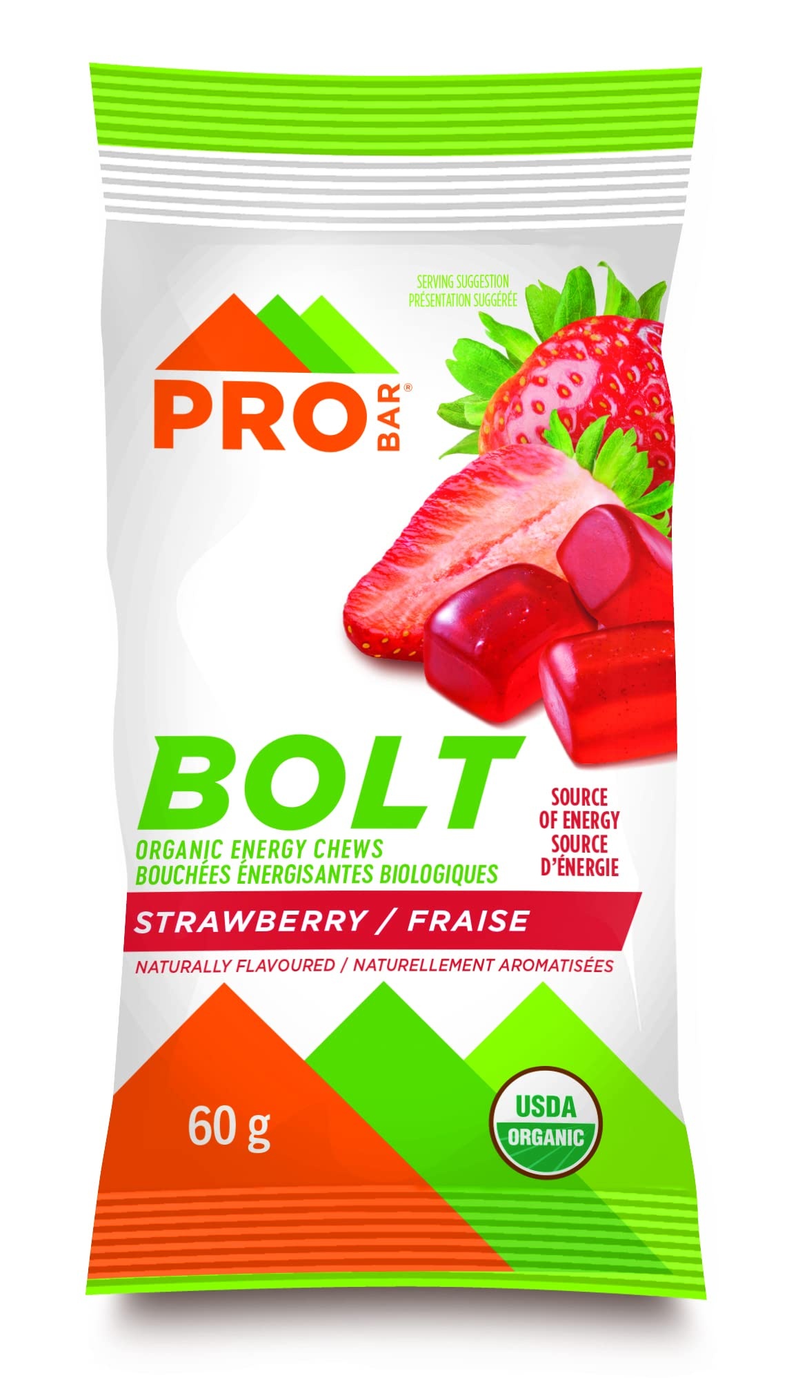ProBar Bolt Energy Chews - Strawberry (Single Unit) - Adventure365 Ontario