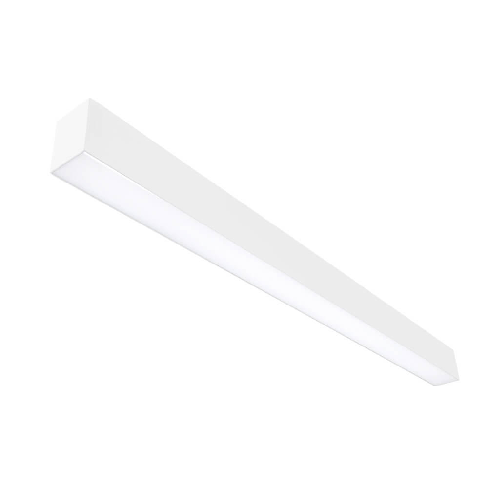 LLF 4’ Architectural Linear LED Fixture White - LumiGroup ...