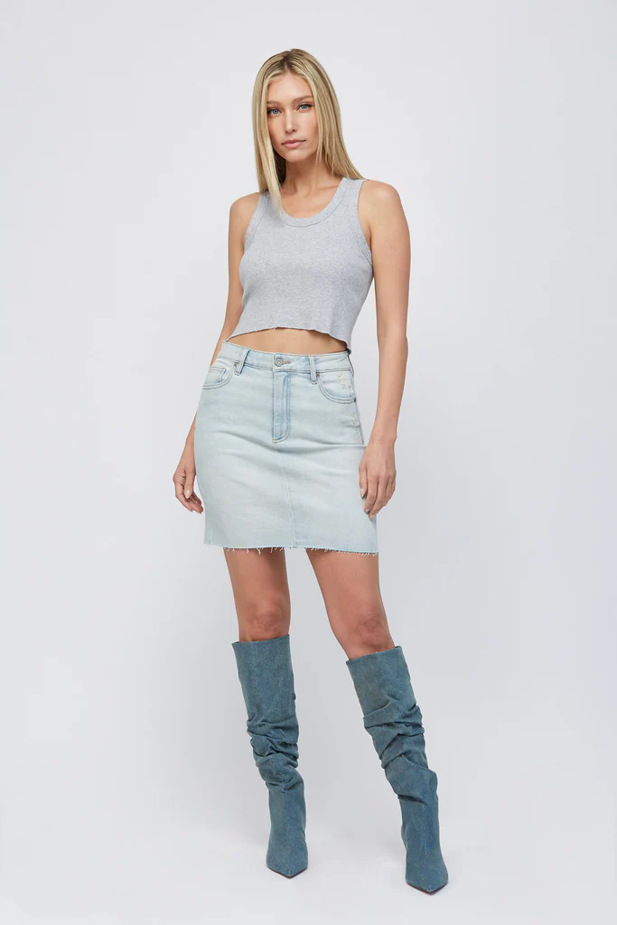 Hidden Peyton Mini Skirt (HD5115) - Creations Boutique