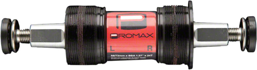 Promax Promax SC-1 Square Taper Chromoly JIS Bottom Bracket 108mm Black ...