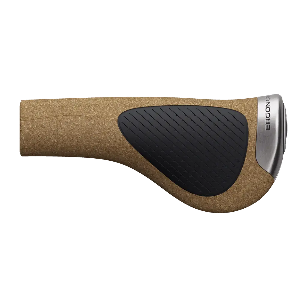 Ergon GP1 Evo BioKork Ergonomic Lock On Grips Large - Natural Cycleworks